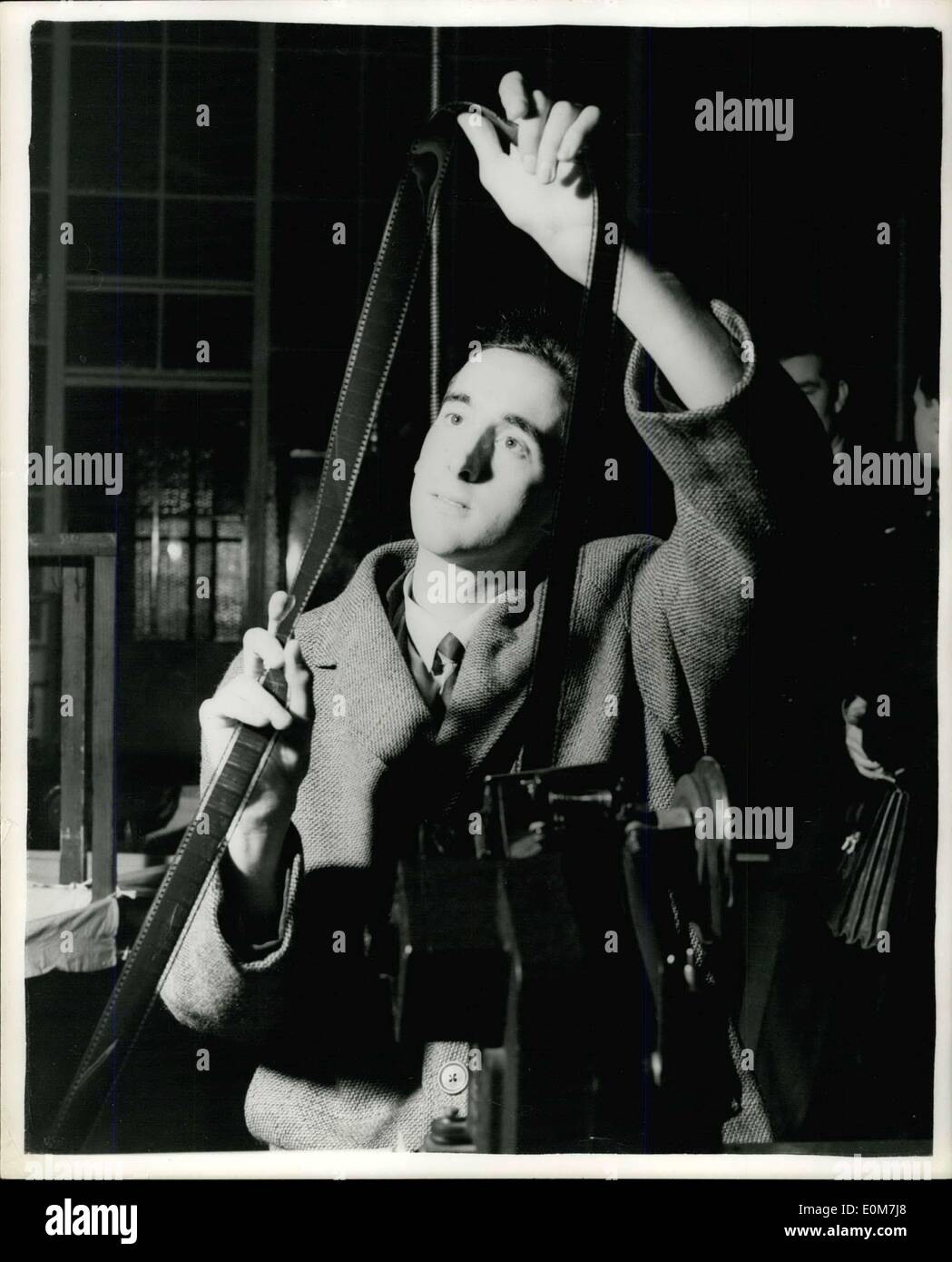 Nov. 13, 1953 - Gordon Pirie sees ''The Villain'' in Action.. Watches ...