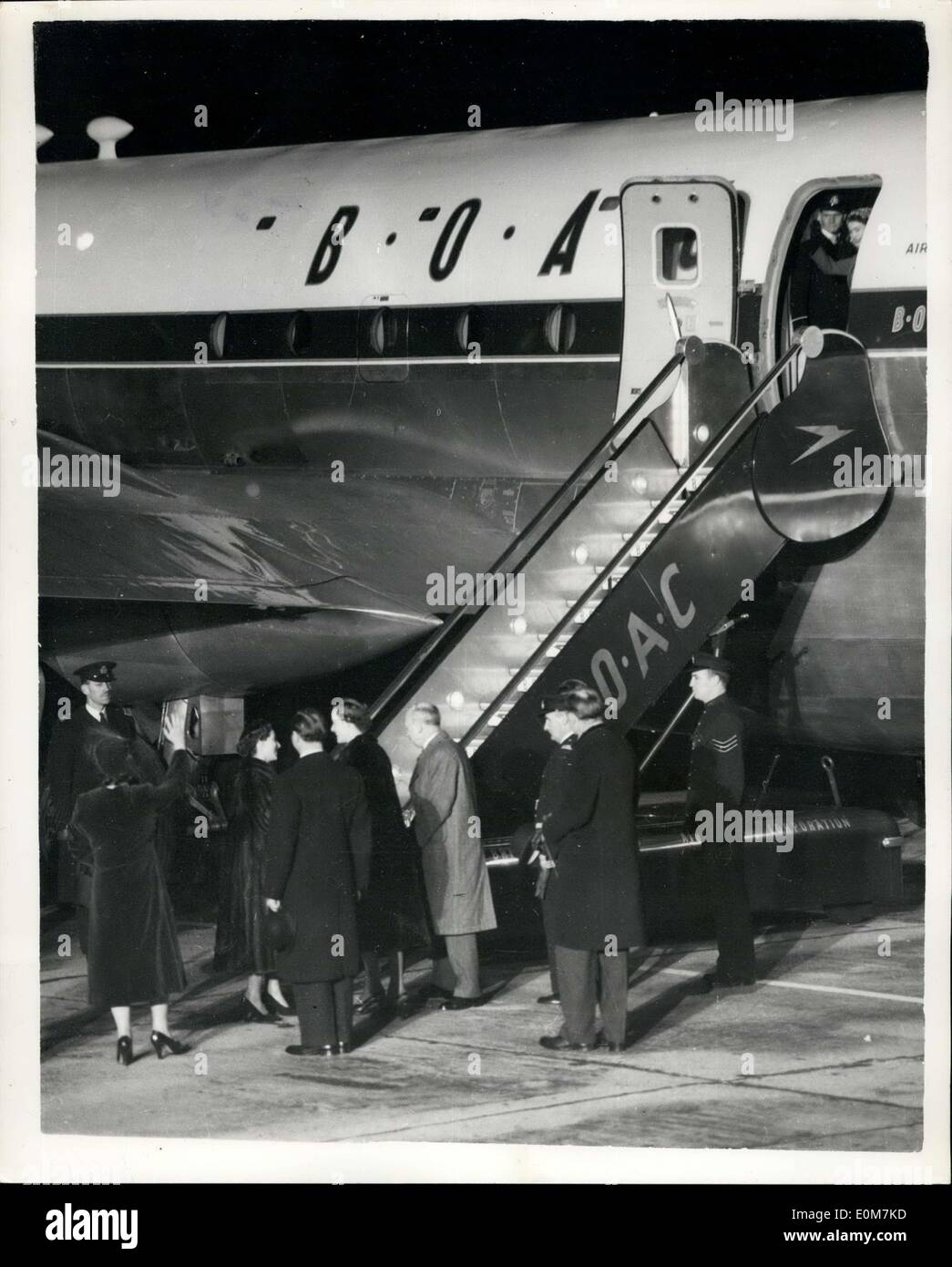 Queen tour commonwealth 1953 hi-res stock photography and images - Alamy