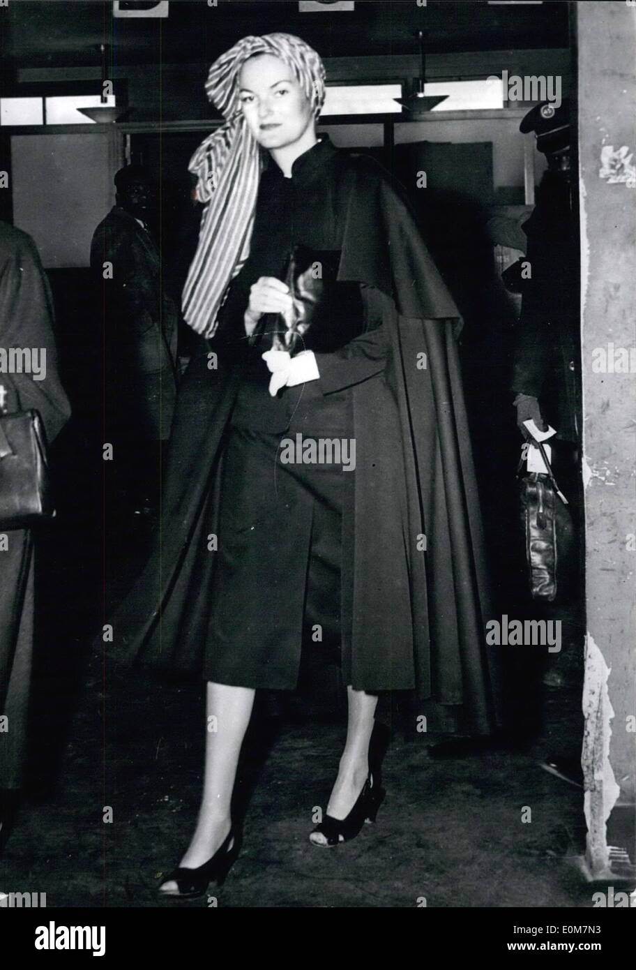 Jan. 01, 1954 - Doris Duke to marry French singing star. Third husband ...