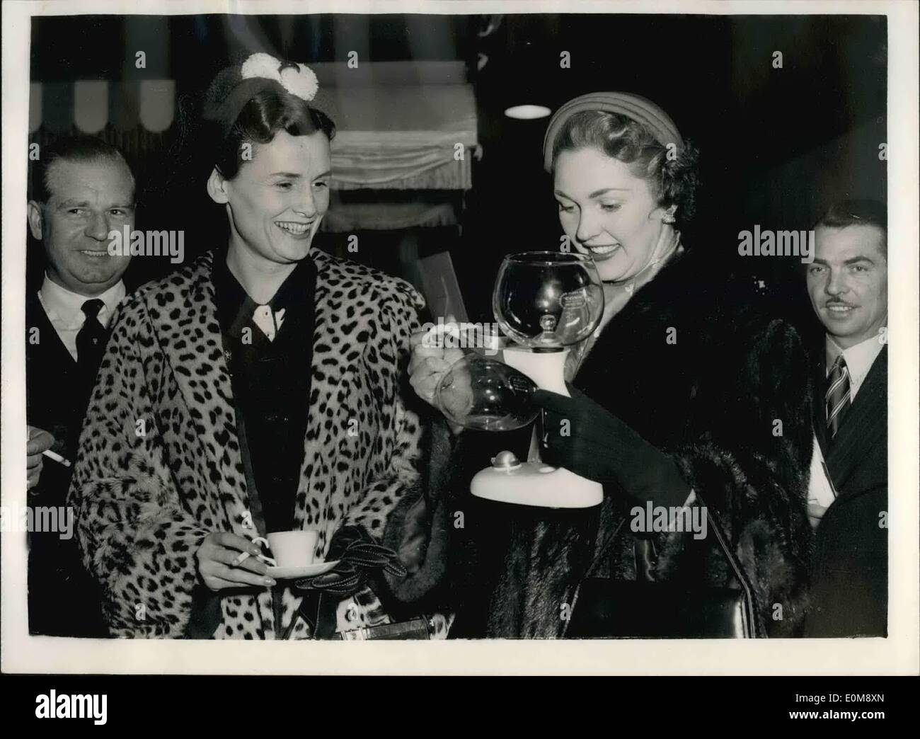 Jan. 01, 1954 - ''What's my line'' stars visits catering exhibition ...