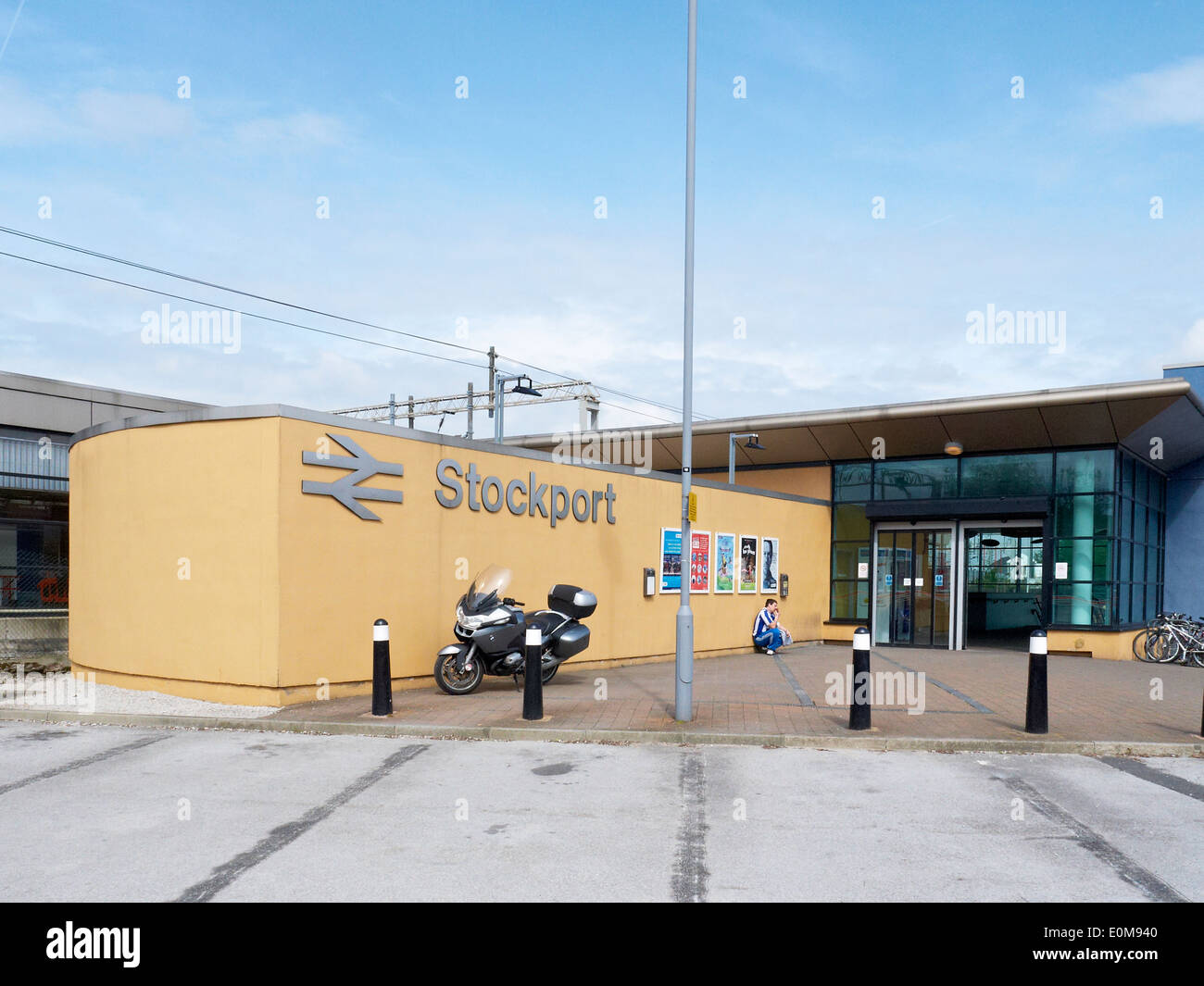 Train station in Stockport Cheshire UK Stock Photo - Alamy