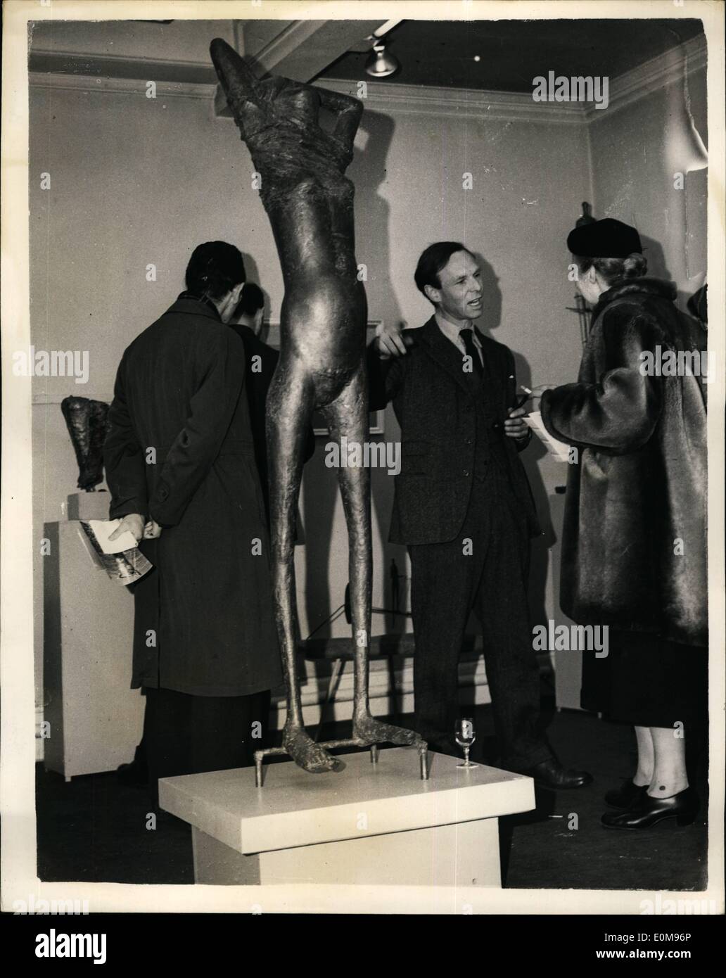 Apr. 04, 1954 - Preview of Re Butler Sculpture: Reg. Butler, the ...