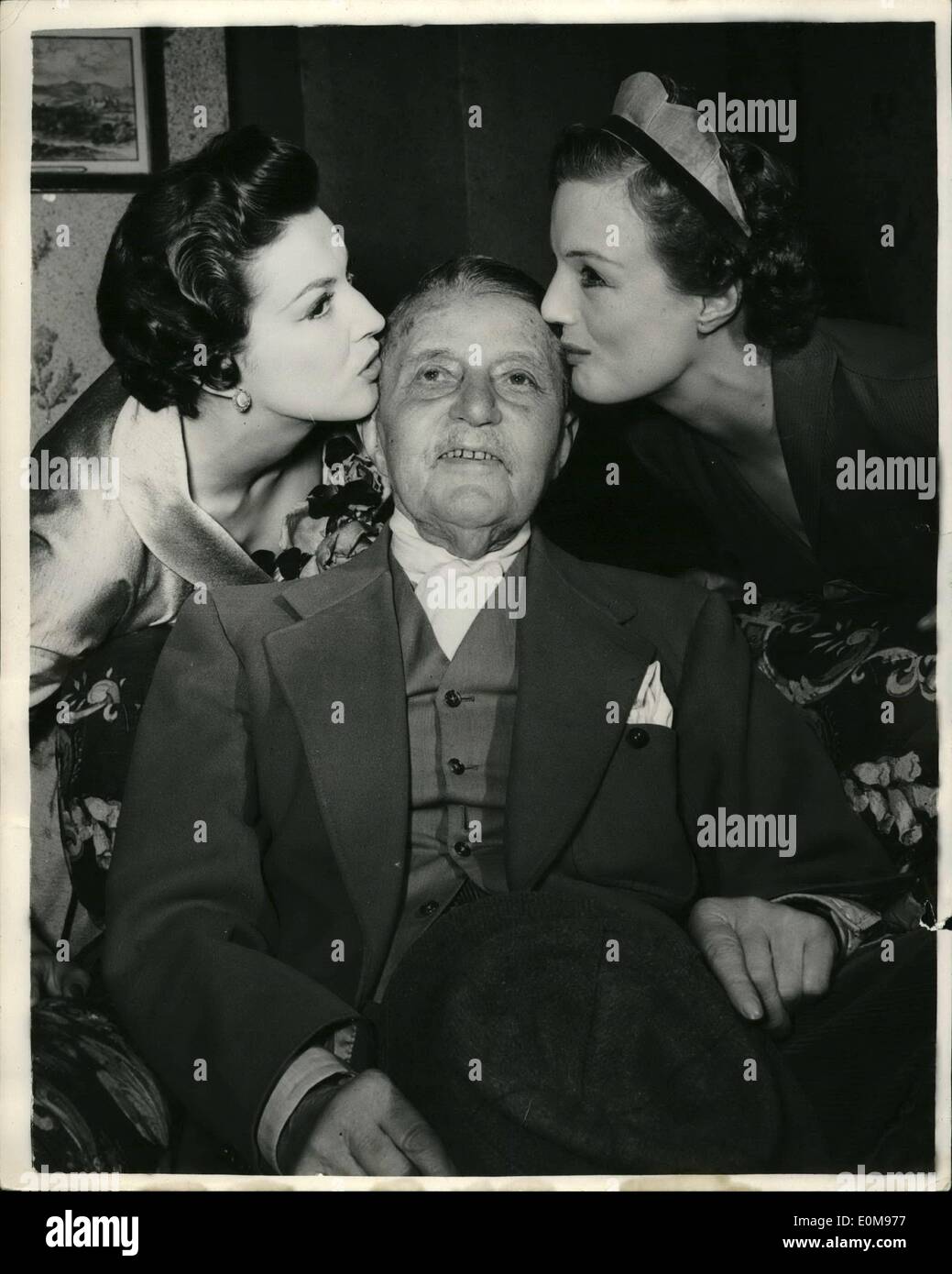 Apr. 04, 1954 - A.E. Matthews in new comedy.: 84 -years old actor, A.E ...