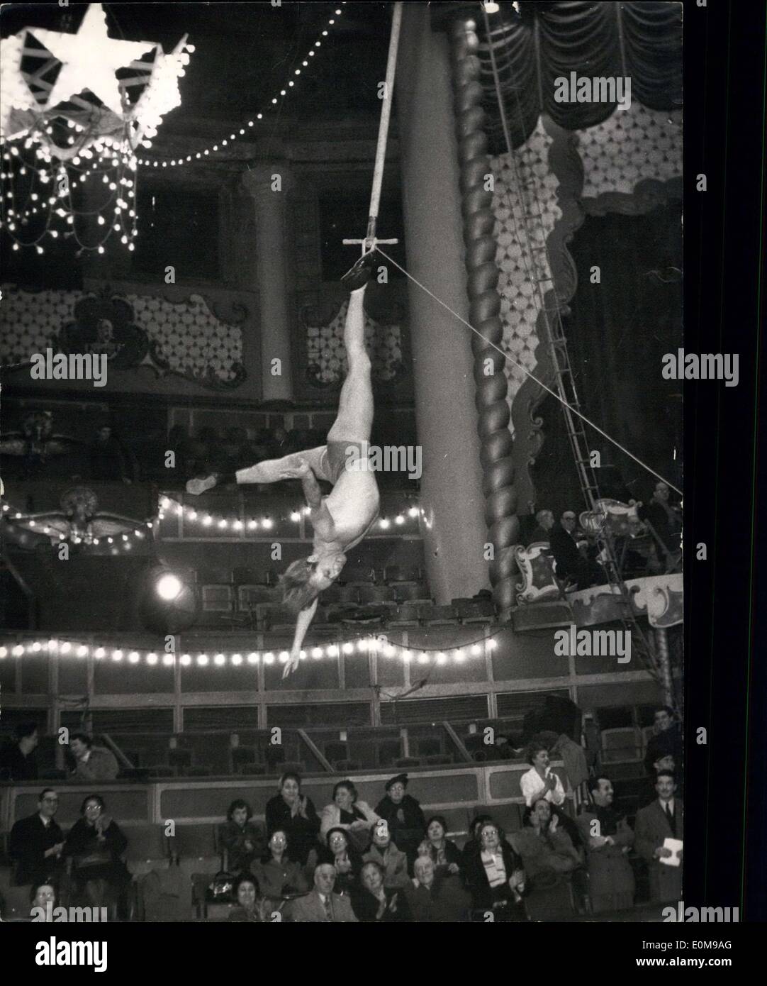 Feb. 24, 1954 - Actor and Acrobat: Robert Hirsch, the young French ...