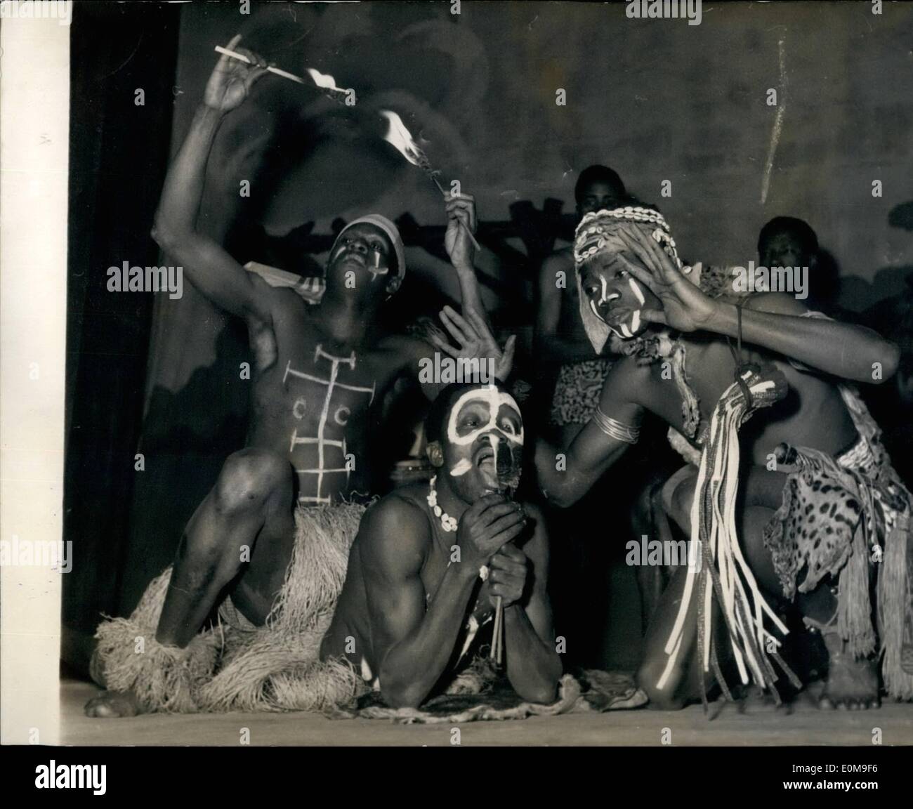 Mar. 03, 1954 - African Ballet in Paris ;Fire eaters of the famous ...