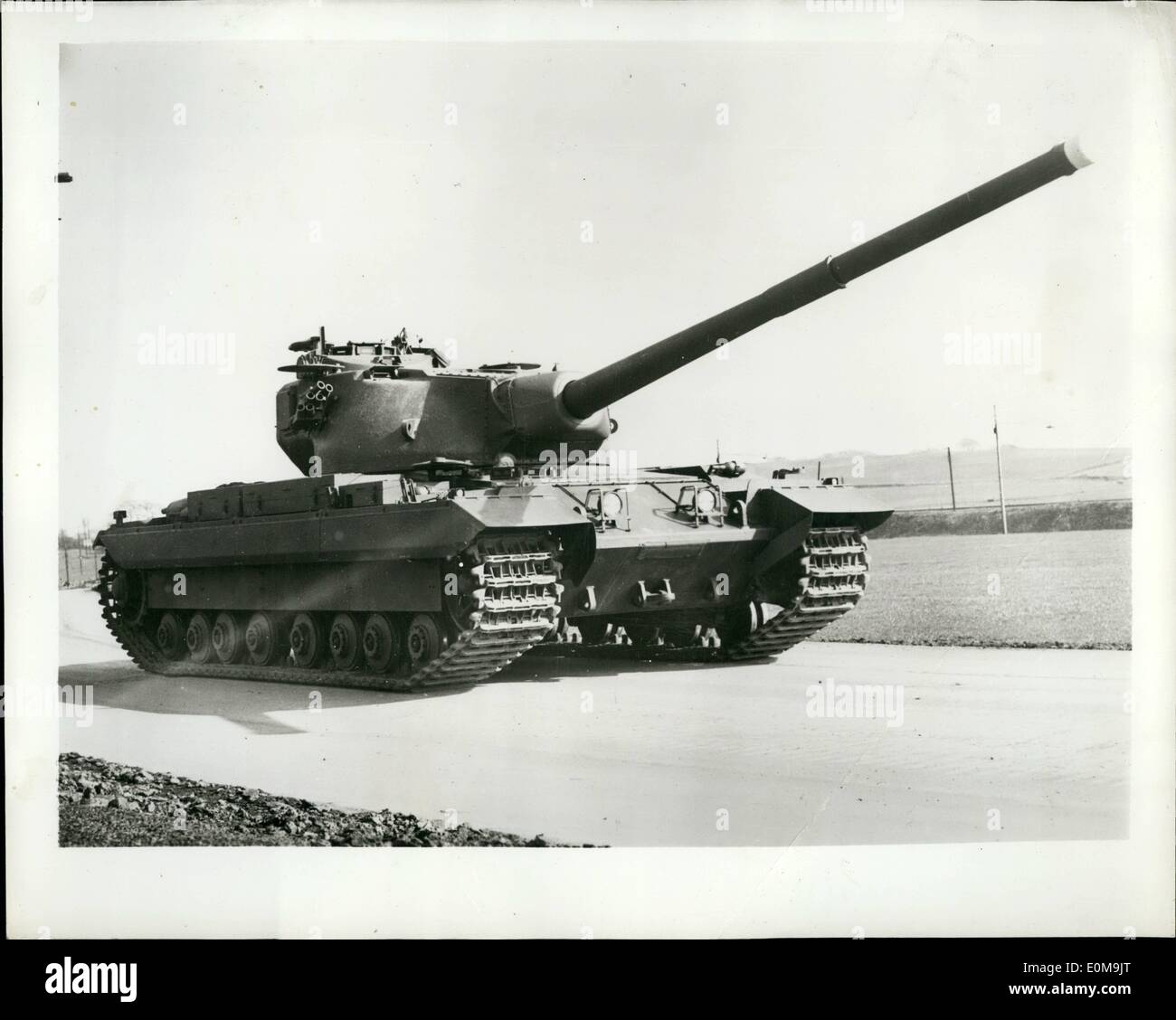Apr. 04, 1954 - New Super Tank Powered By Airplane Engine: Britain ...