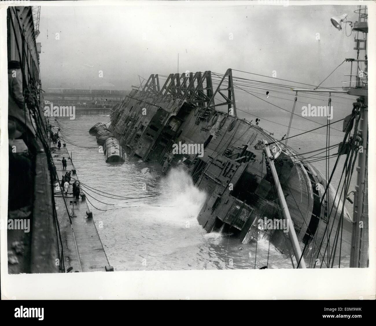Mar. 03, 1954 - The ''Empress Of Canada'' Is Lifted... Greatest Salvage ...
