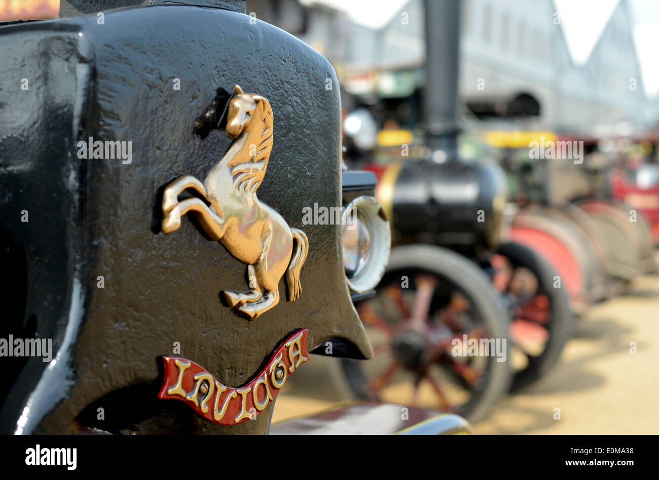 Chatham Dockyard classic car show Stock Photo - Alamy