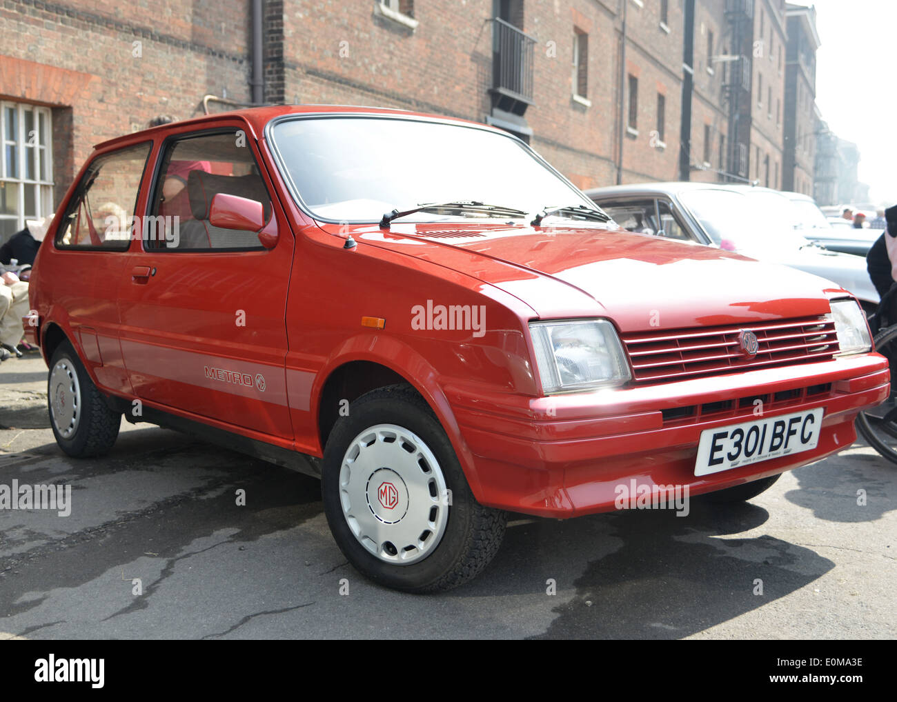 1987 MG Metro at Chatham Dockyard classic car show Stock Photo - Alamy
