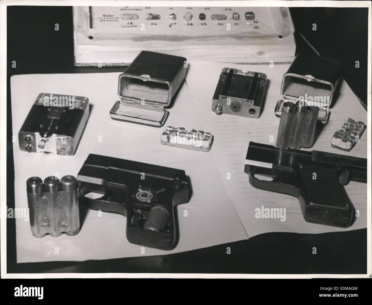 Apr. 04, 1954 - Russian Murder Squad Give Themselves Up. Three Men With ...