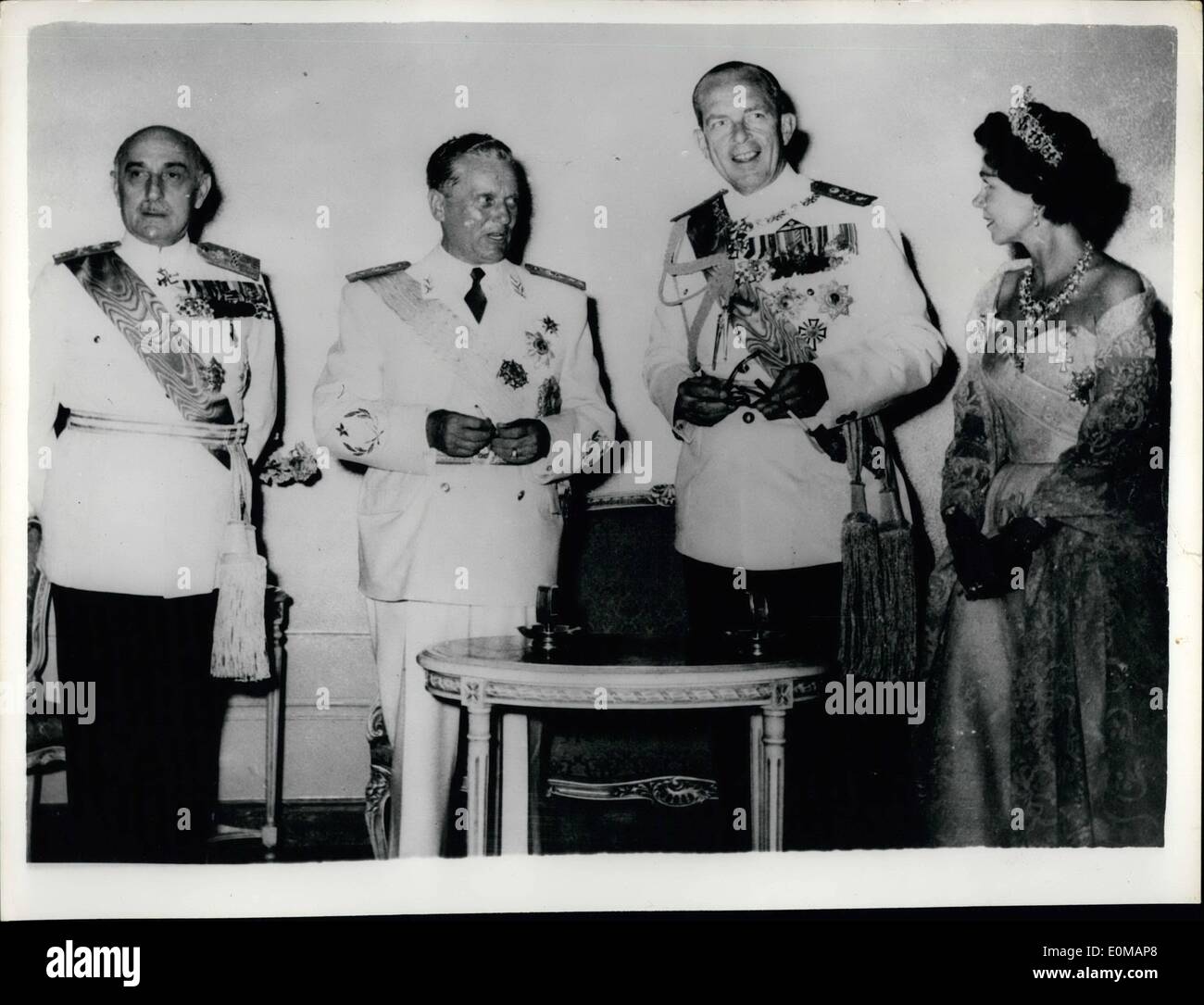 State visit of president tito hi-res stock photography and images - Alamy
