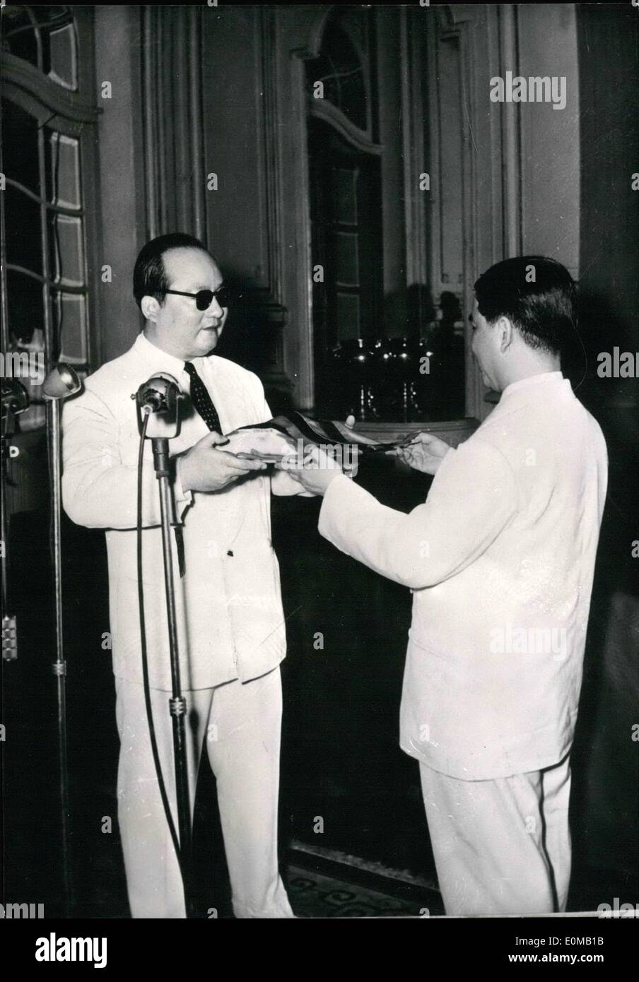 Jul. 07, 1954 - NOGDINH DIEM TAKES OVER AS PRINCE BUU LOC RESIGNS ...