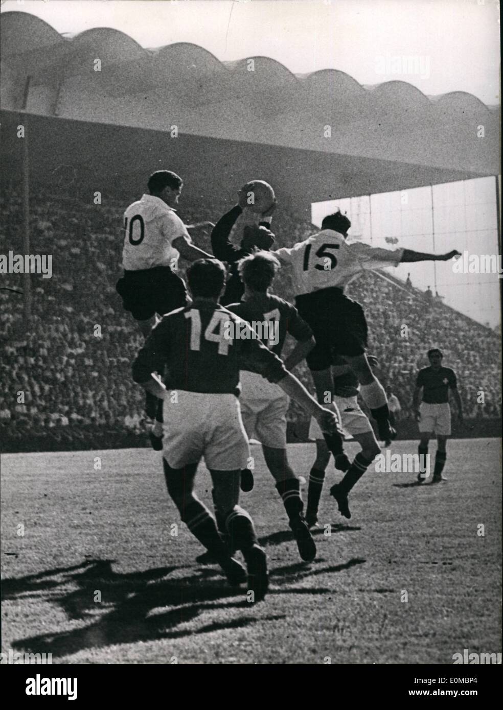Jun. 06, 1954 - Football World-Championships In Switzerland England ...