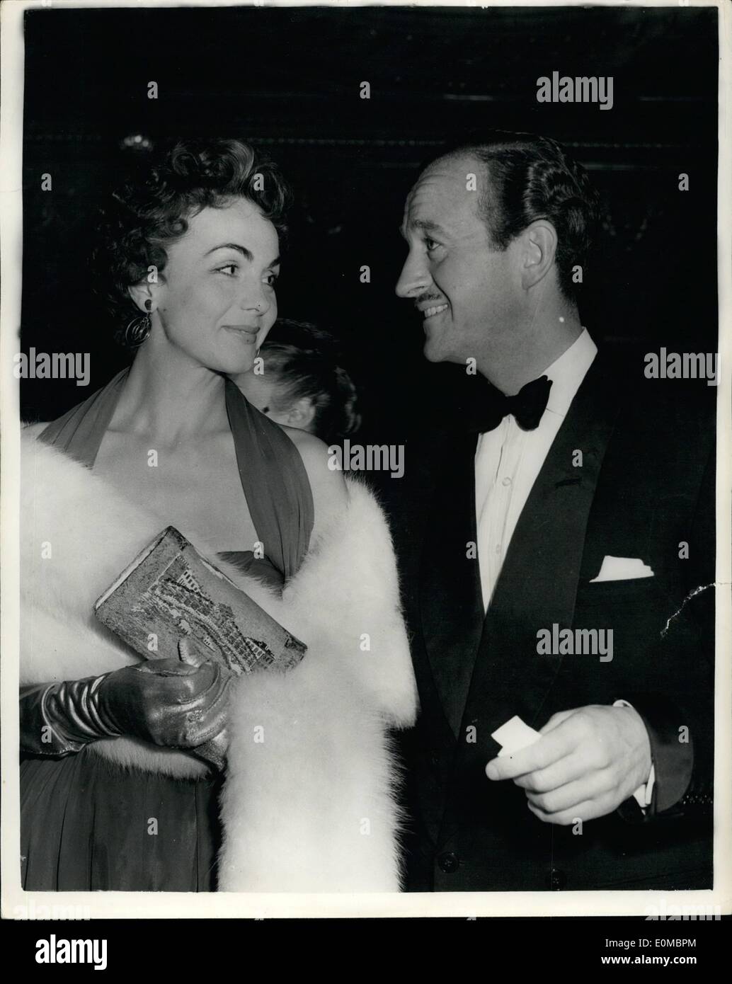 Jun. 06, 1954 - First Night of ''After the Ball''...Mr. AndersArrive ...
