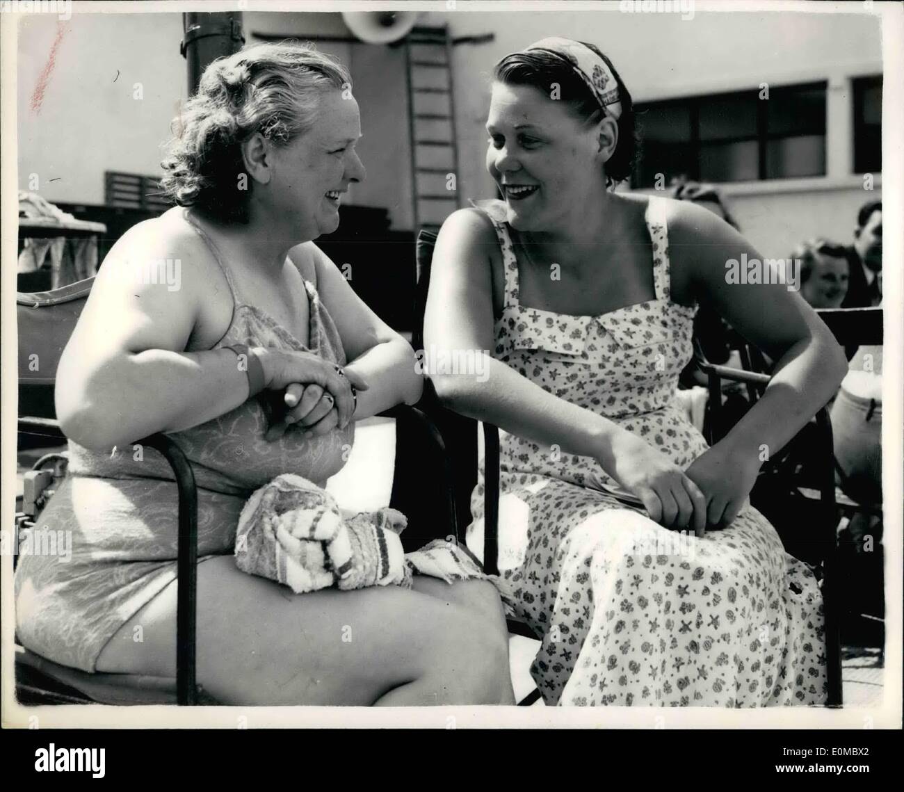 Aug. 08, 1954 - Training At Folkestone For Cross Channel Swim ...