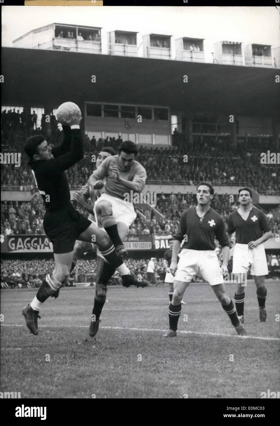Jun. 06, 1954 - Football WorldÃ¢â‚¬â„¢s Cup: Switzerland Beats Italy by ...