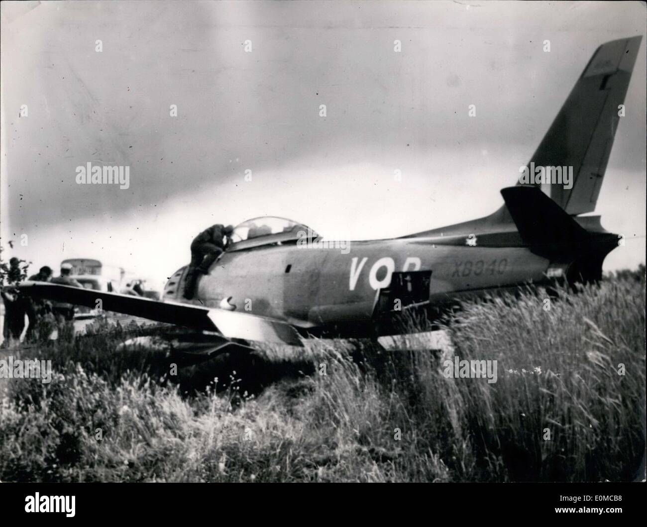 Jun. 23, 1954 - A good flying ability and much luck saved a British RAF ...