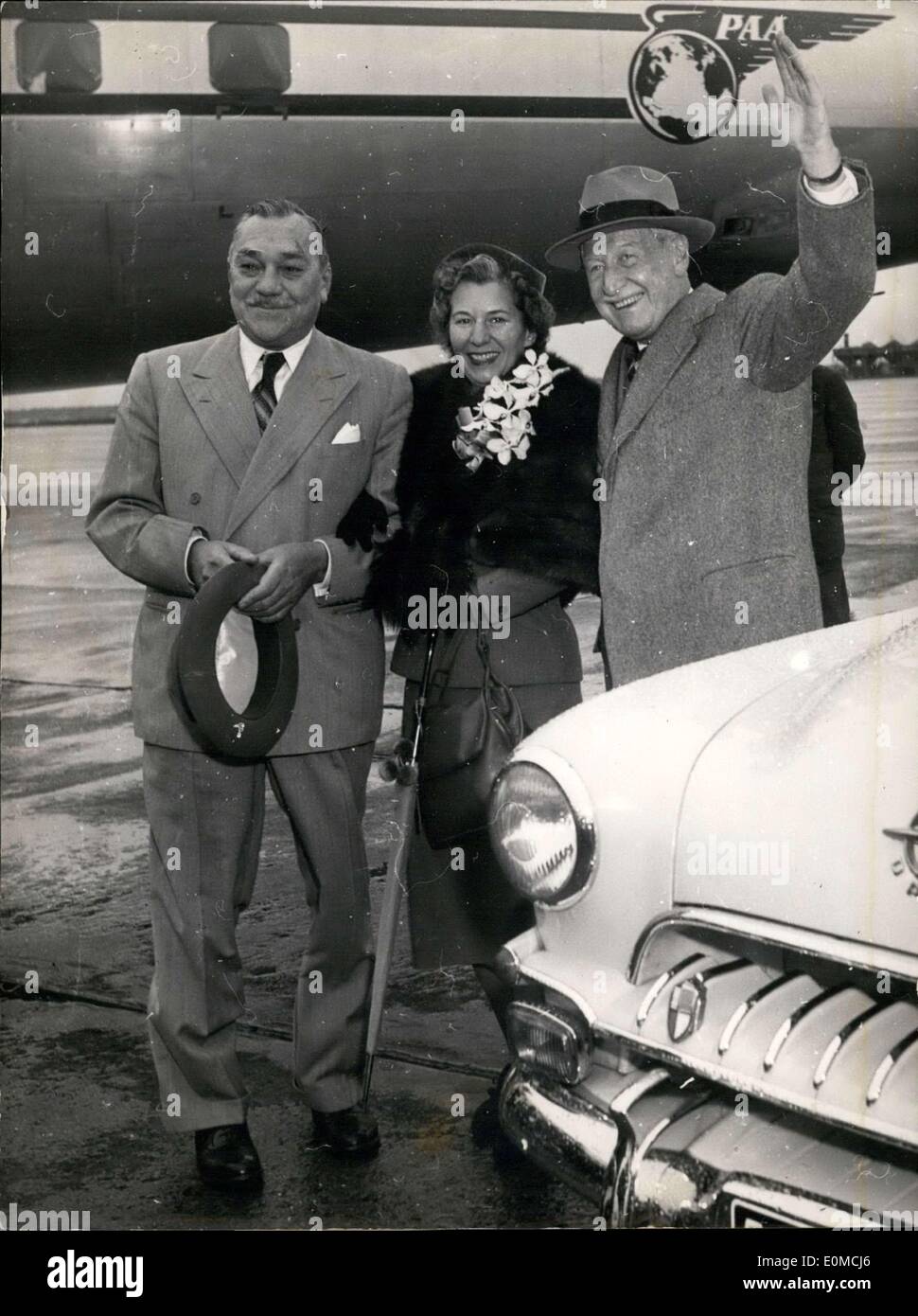 Sep. 30, 1954 - General Motors president in Germany. The president of ...