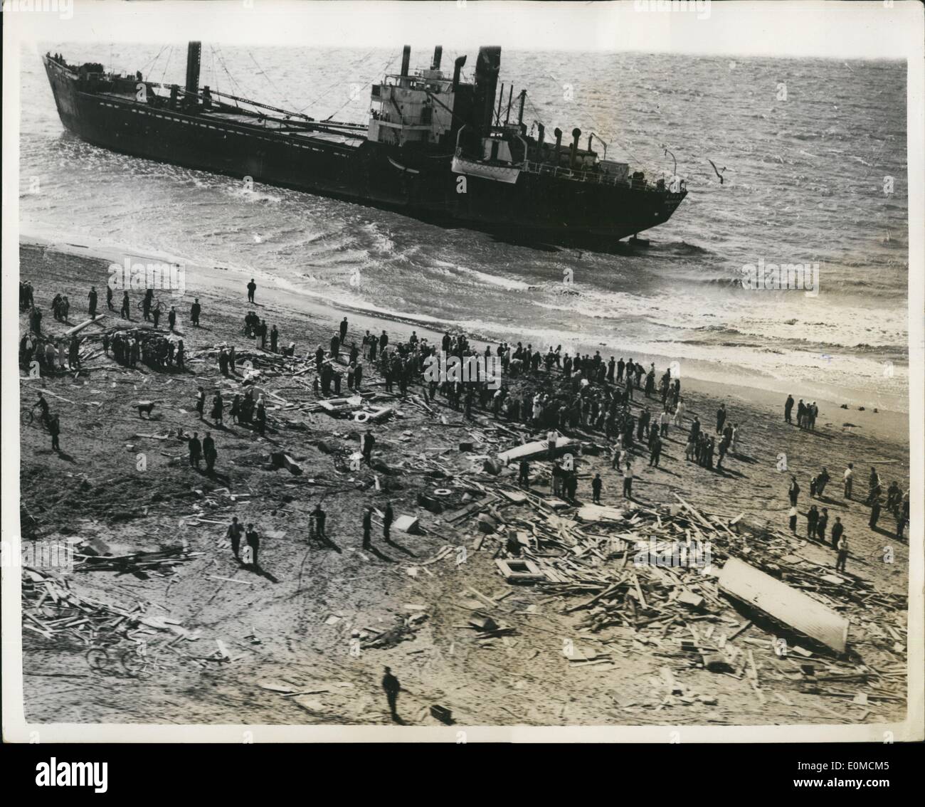 Oct. 10, 1954 - Hundred Die In Japanese Typhoon: Hundreds of people ...