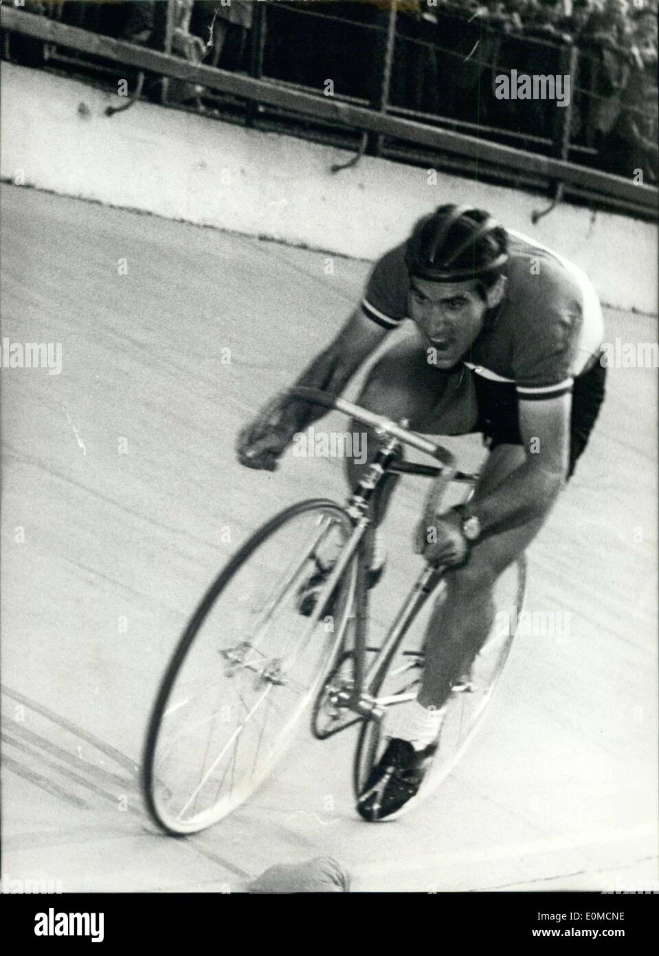 Aug. 29, 1954 - It is the last day of the Cycling World Championships ...