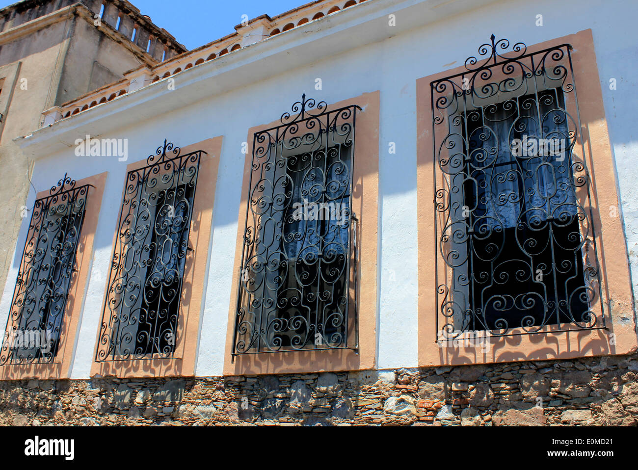 Railings windows hi-res stock photography and images - Alamy