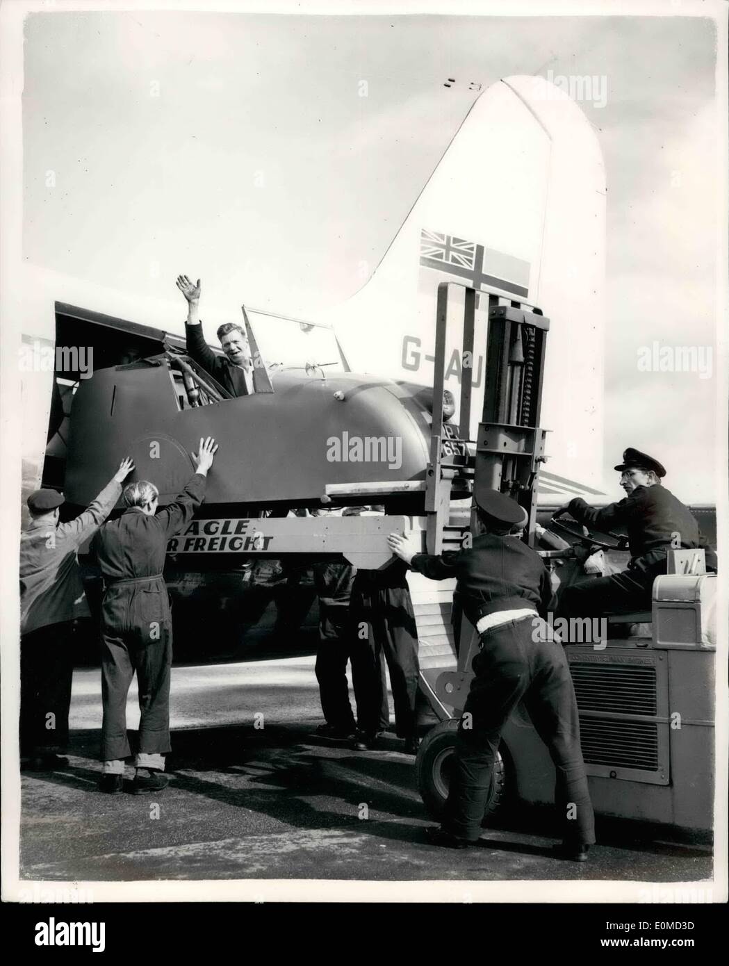 Sep. 09, 1954 - New Vickers Viking Freighter for Invalides: The first ...