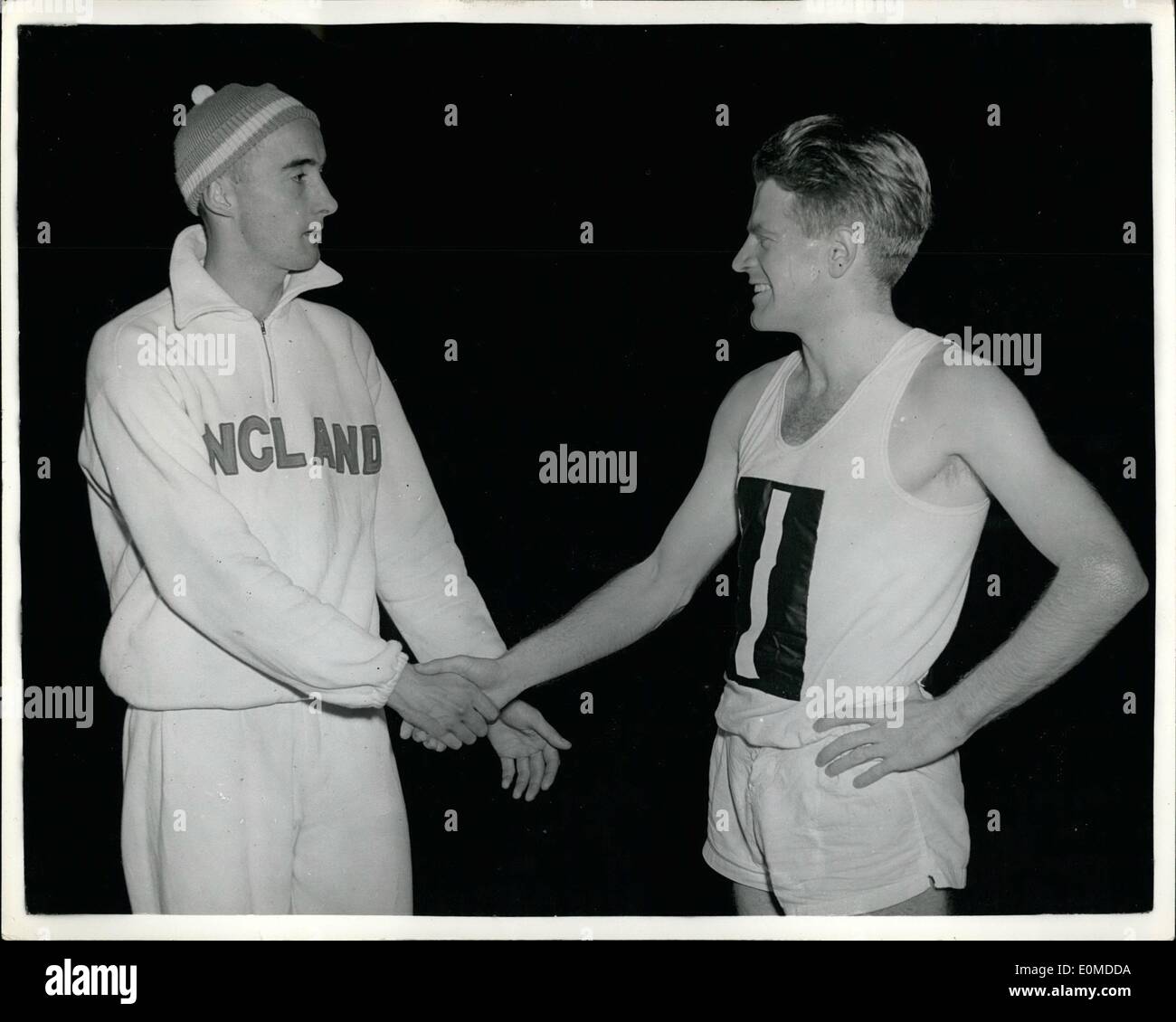 Oct. 10, 1954 - Chataway Beats Kuts In 5,000 Metres Race At The White ...