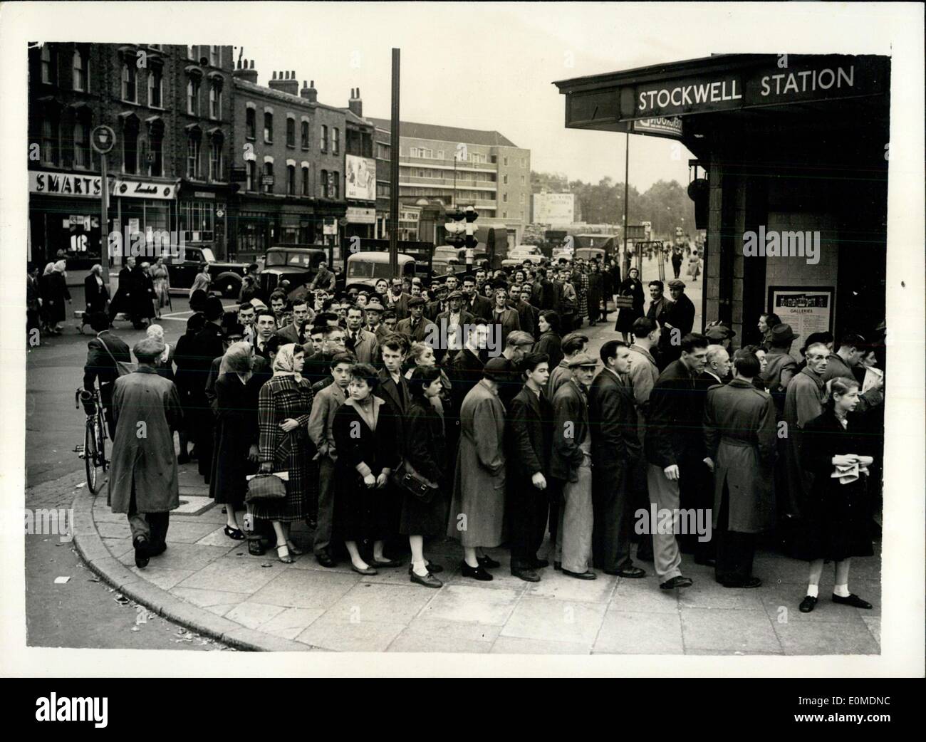 Oct. 15, 1954 - The Strike Stops More Buses... Thousands More London ...
