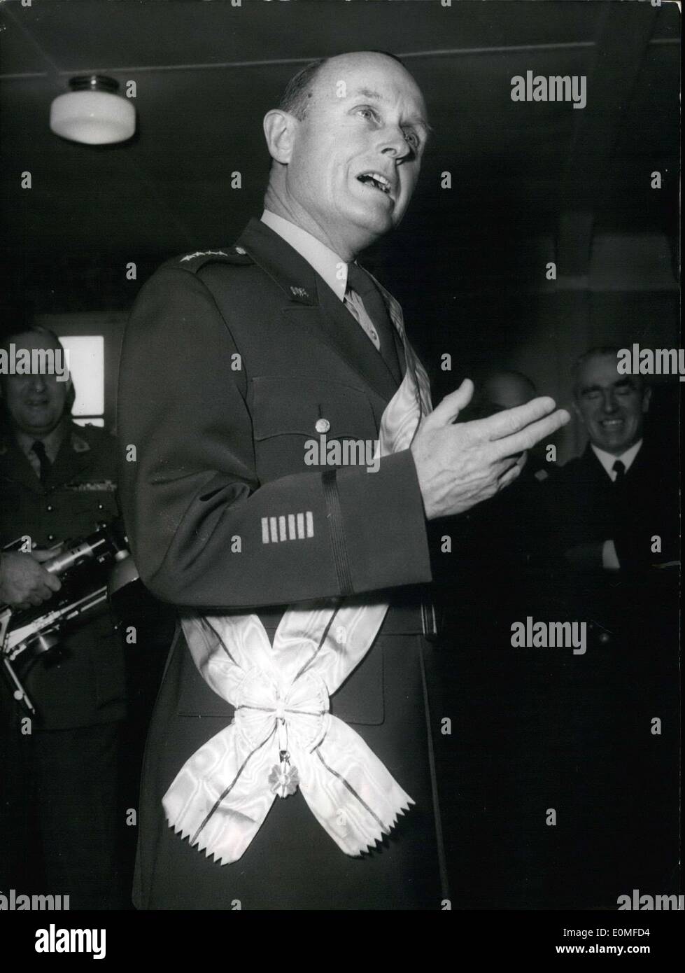 Feb. 12, 1955 - General Gruenther just added a civic honor to his long ...