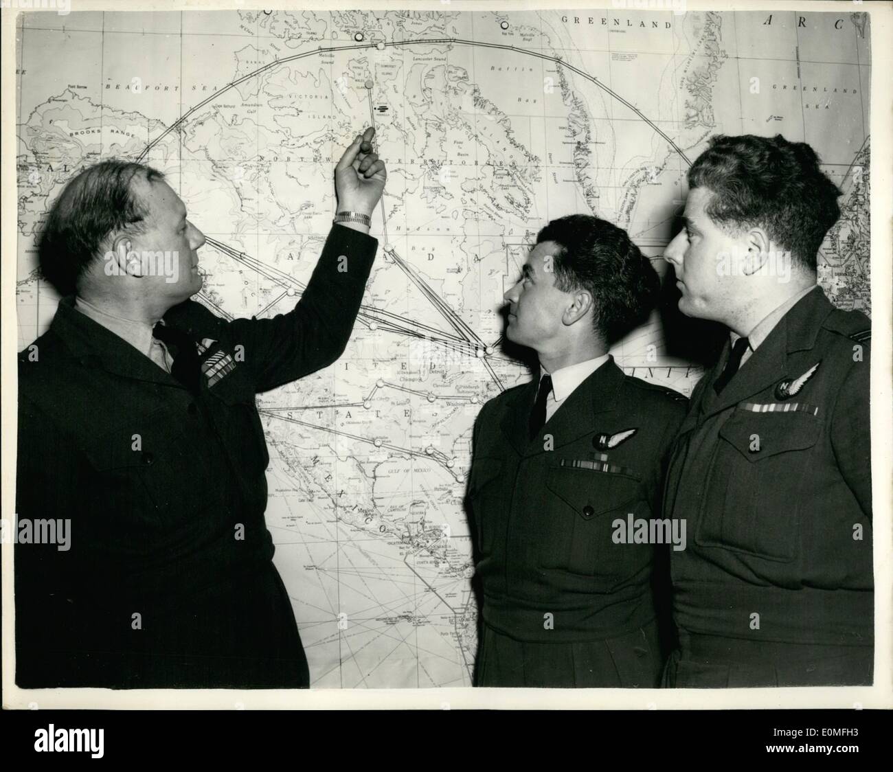Dec. 12, 1954 - R.A.F. Records - Breaking Canberra Prepared For Test ...