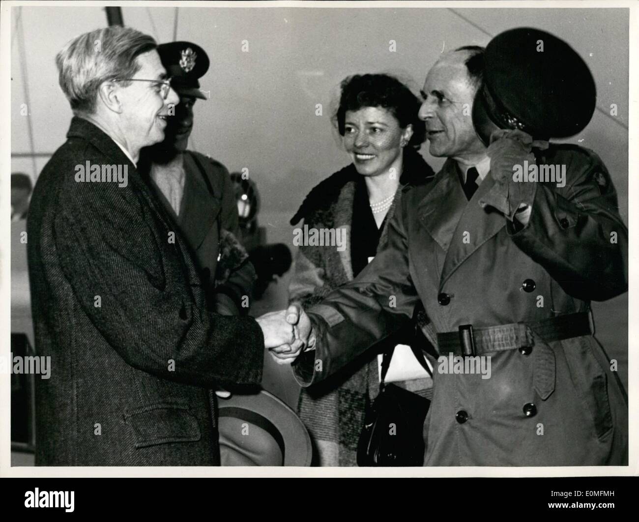 Mar. 03, 1955 - Ridgway in Germany! General Ridgway arrived in Bad ...