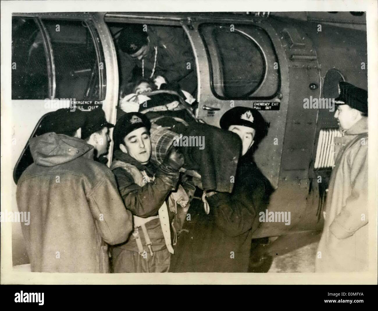 Jan. 01, 1955 - Operation Snowdrop Planes In Rescue Work In Snowbound ...