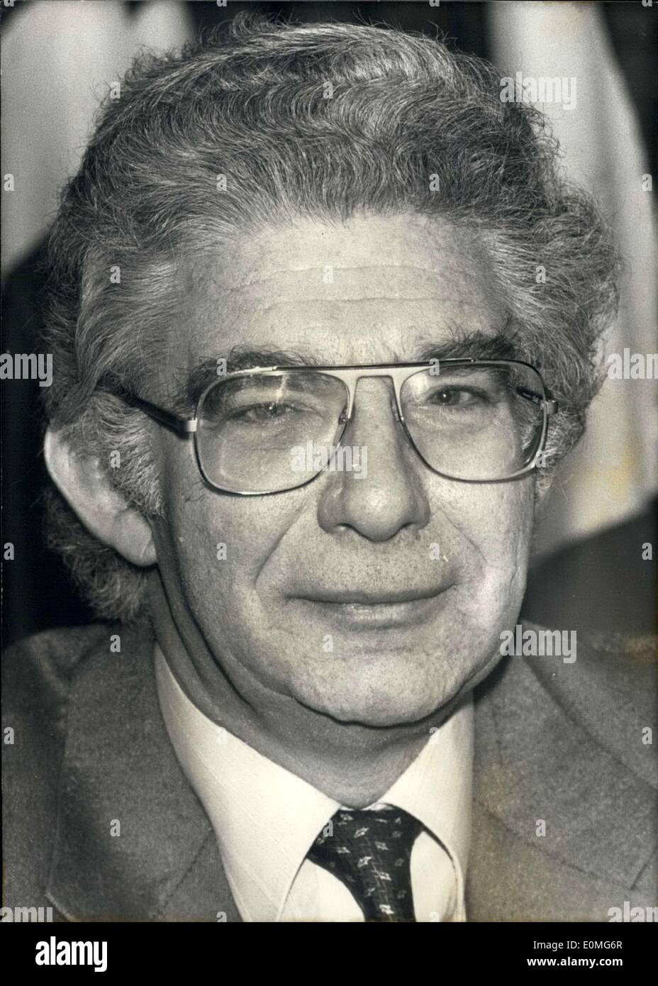 Apr. 14, 1955 - Belgian Party President Nilly De Clerco Portrait Stock Photo - Alamy