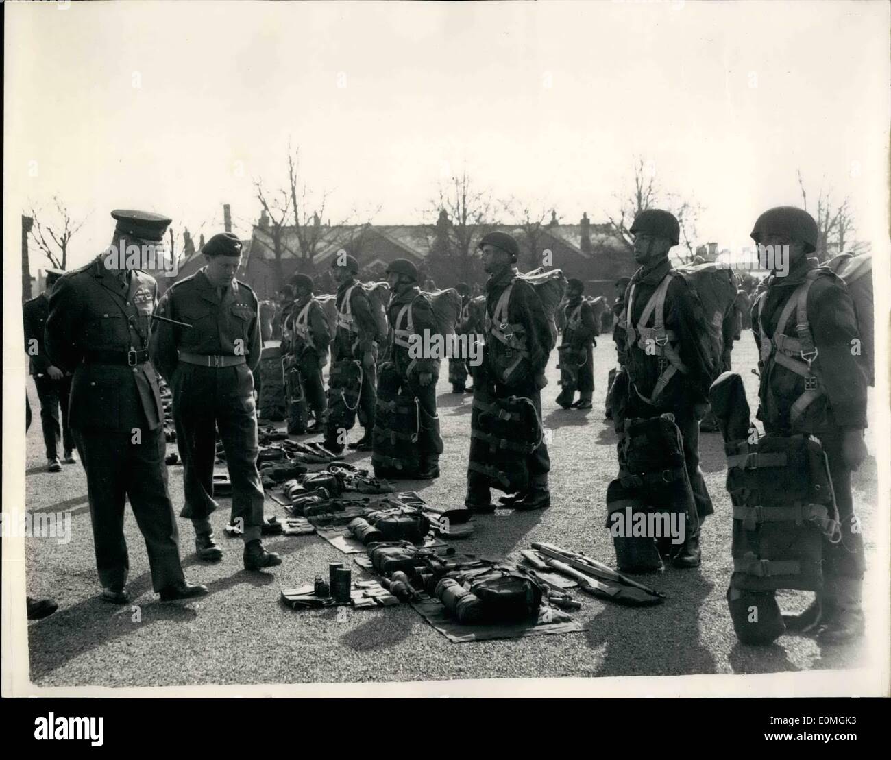 Apr. 04, 1955 - The Duke Of Edinburgh Visits The 16th. Independent ...