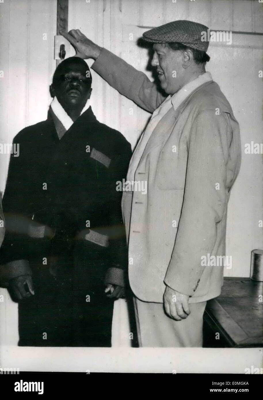 Apr. 04, 1955 - Actor Remembers the time when He was a Boxer: Michel ...