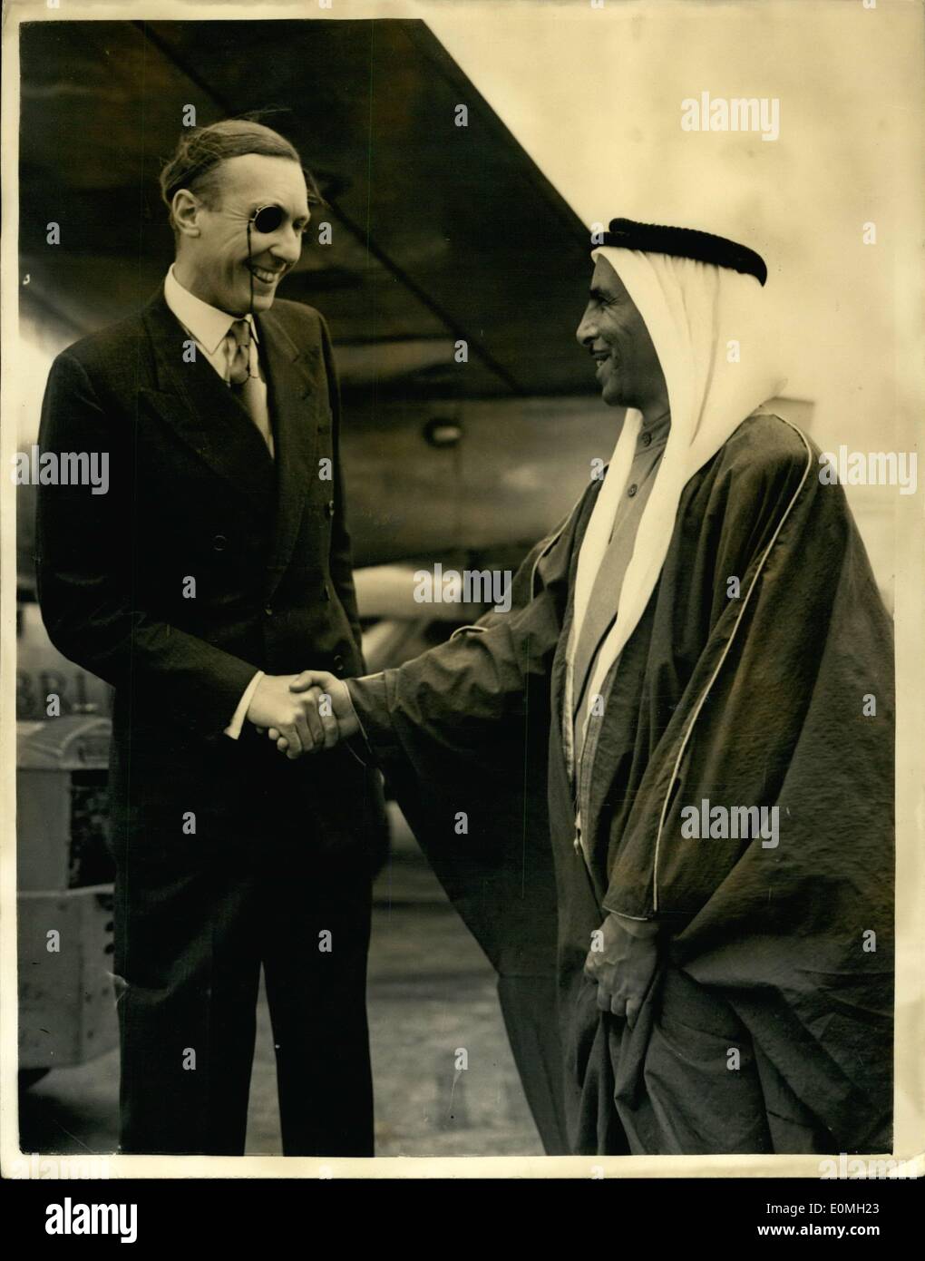 Jul. 07, 1955 - Brother of the Richest man in the world - arrives ...