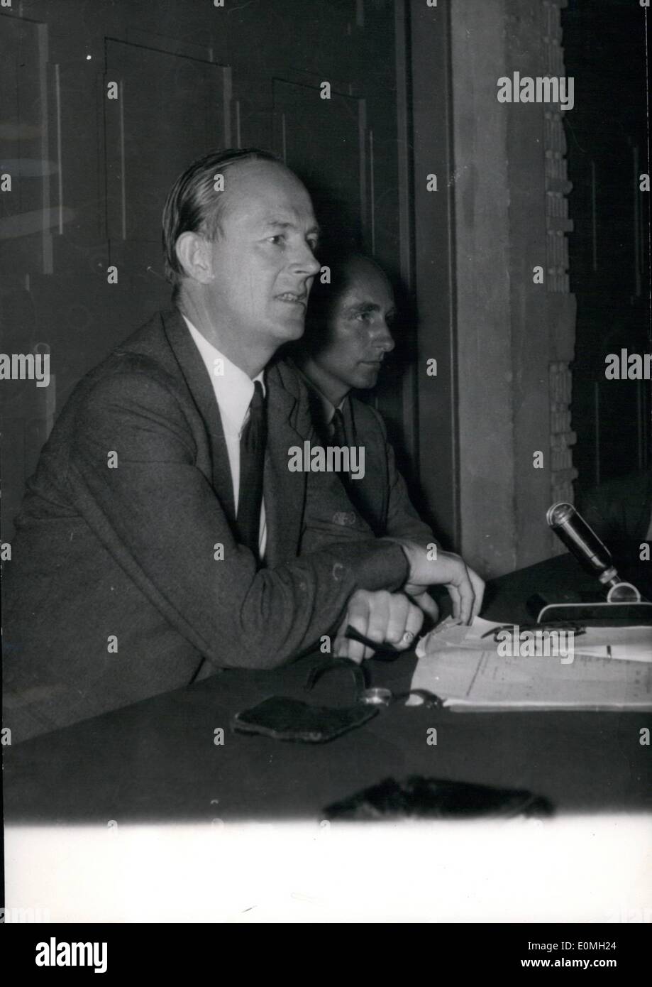 Jul. 07, 1955 - Prelude to the Geneva Conference: Mr.Peter Wilkinson ...