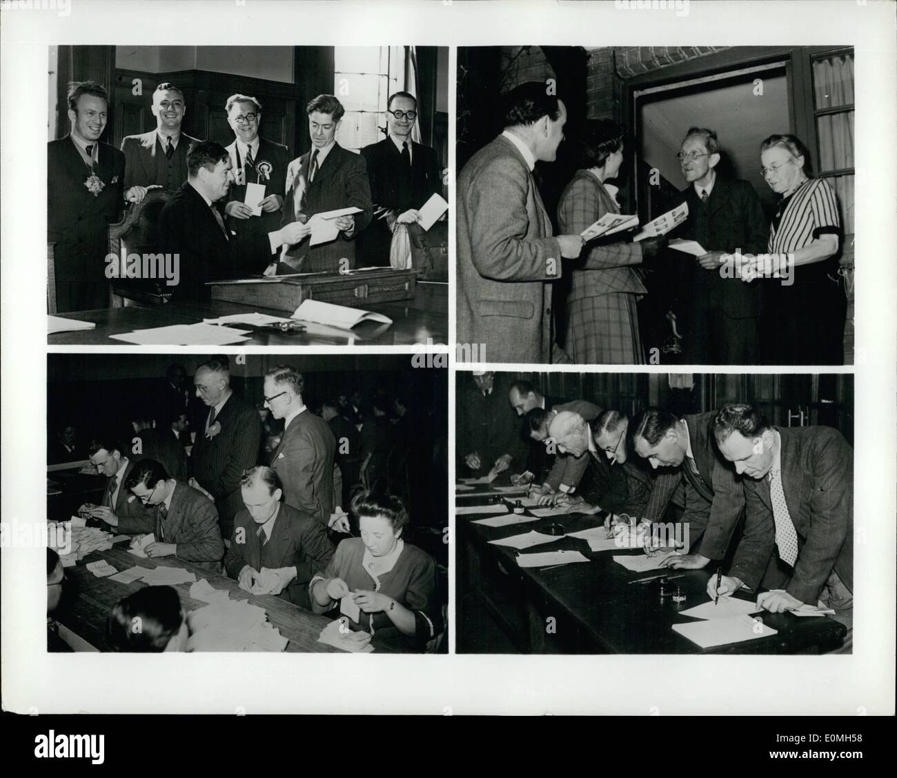 May 05, 1955 - General Election : On the 26th of this month the British ...