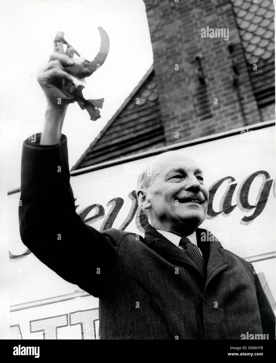 Clement attlee hi-res stock photography and images - Alamy