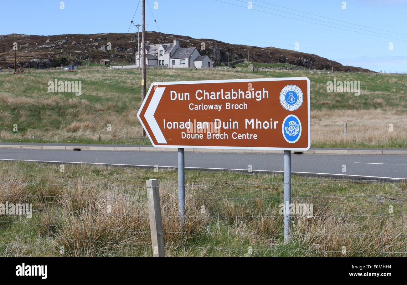 Doune broch carloway hi-res stock photography and images - Alamy