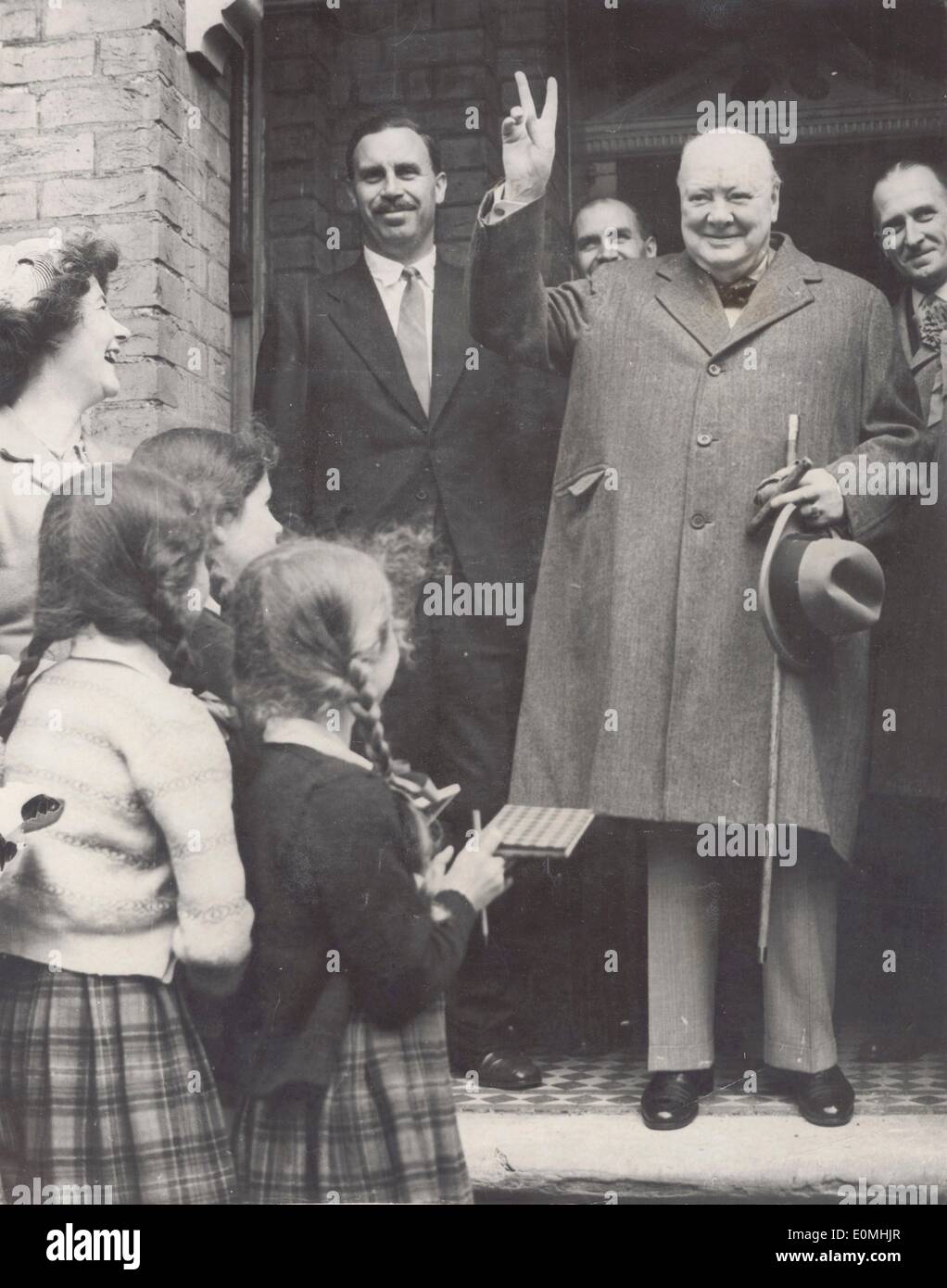 The children of winston churchill hi-res stock photography and images ...