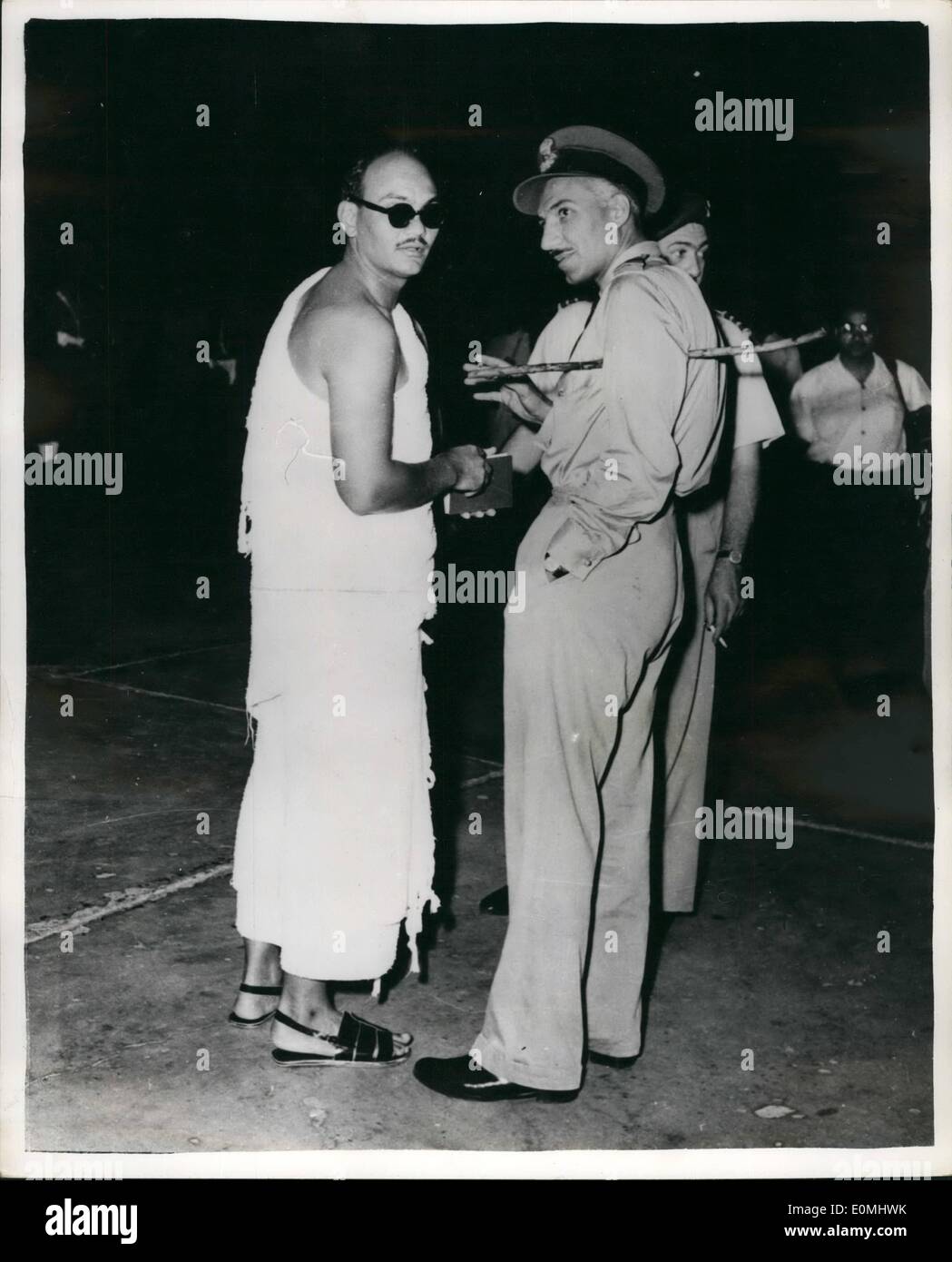 Aug. 08, 1955 - Egyptian Minister Flies To Mecca. Egypt's strong man ...
