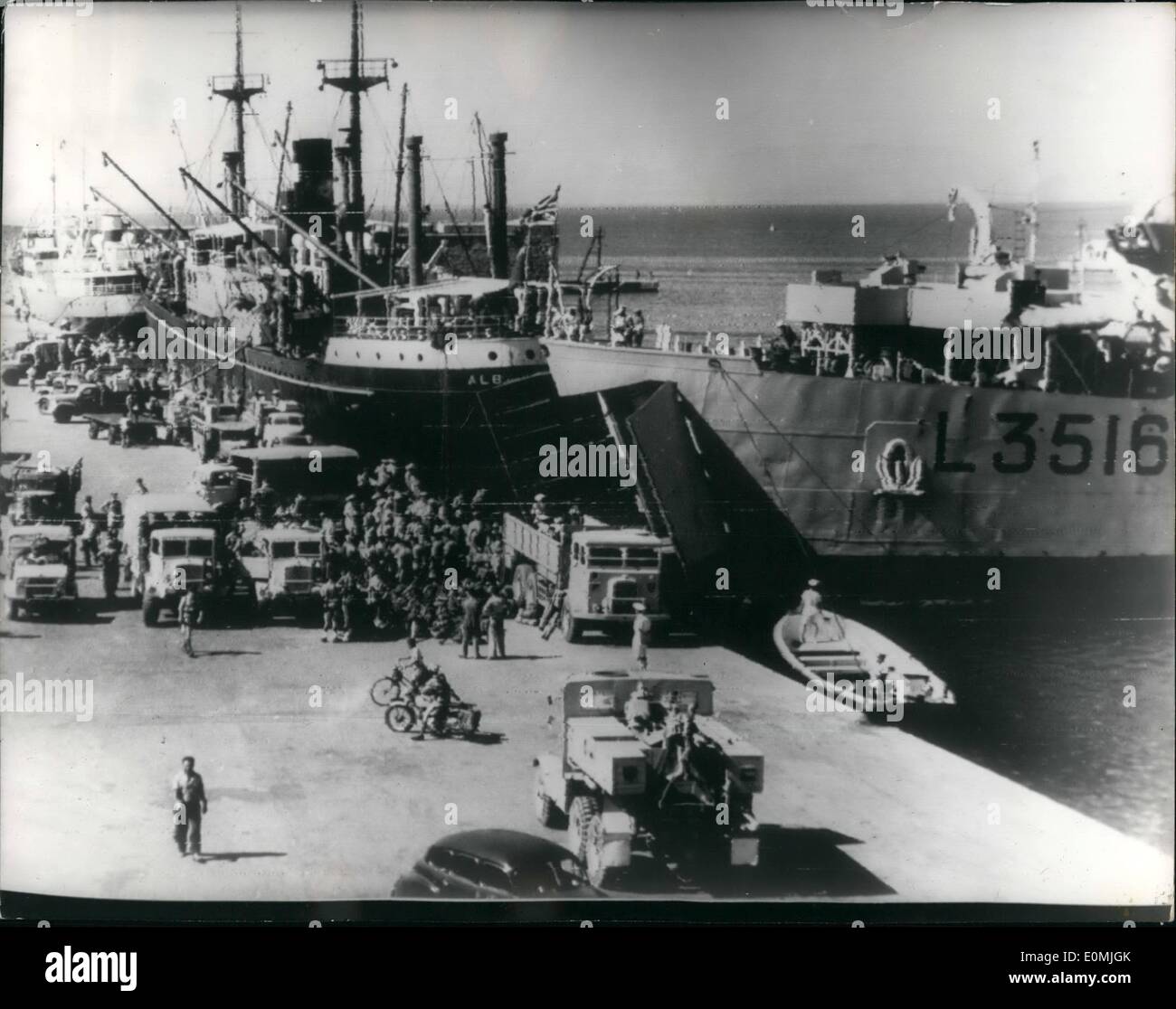 Six hundred thirty british commandos landed famagusta hi-res stock ...