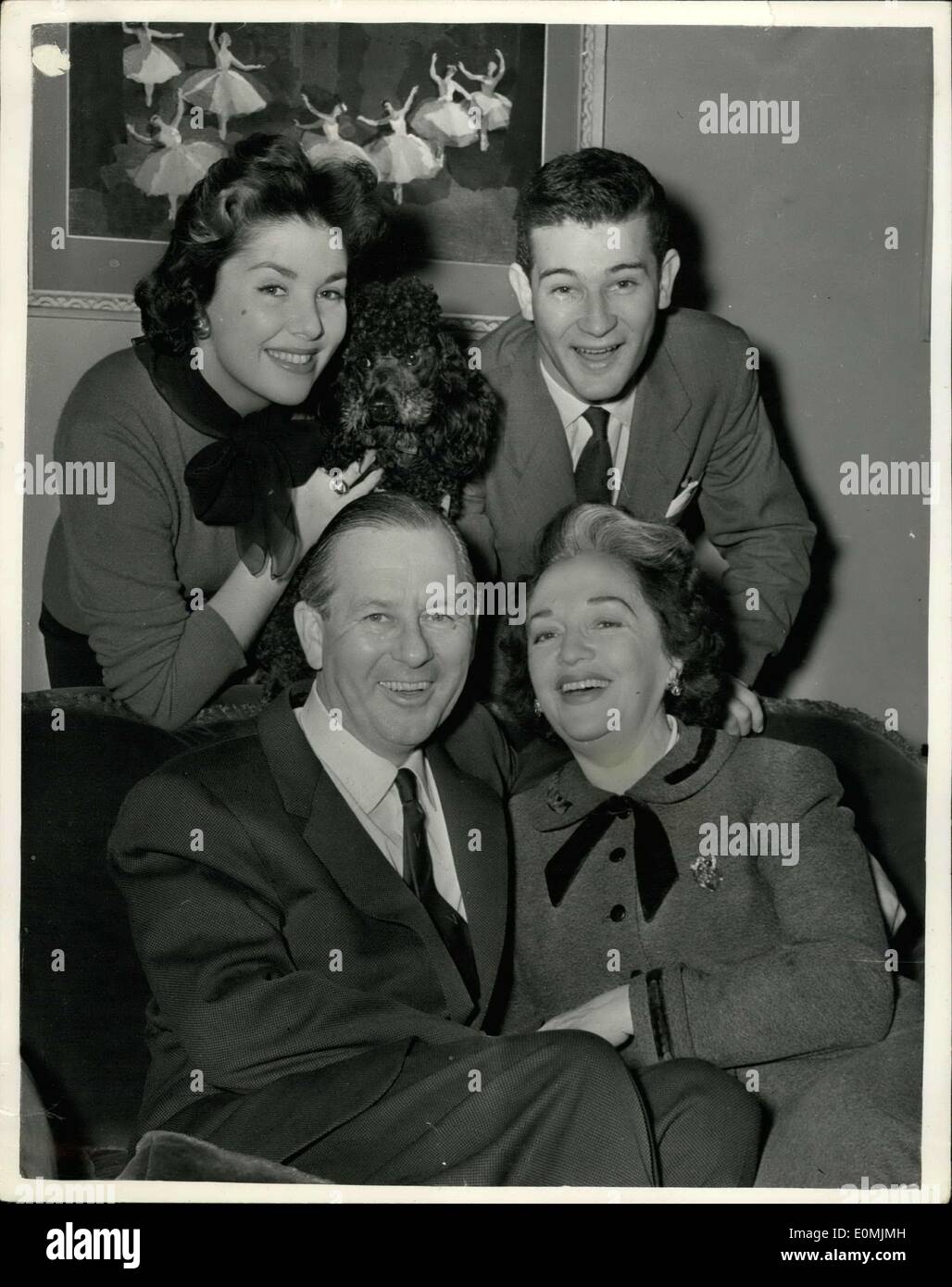 Jun. 14, 1955 - The Lyons Celebrate their silver wedding Anniversary ...