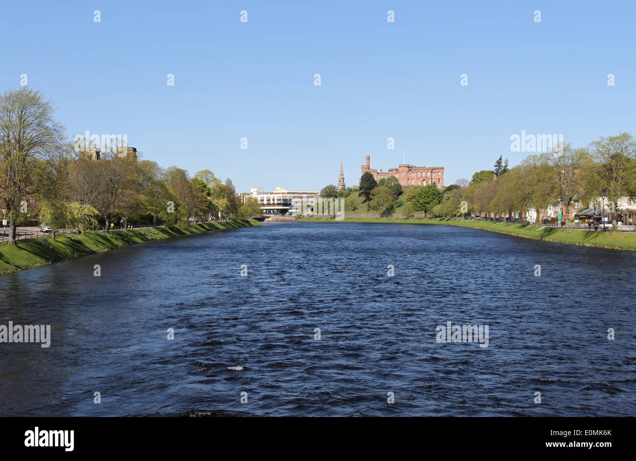 River ness inverness skyline scotland hi-res stock photography and ...