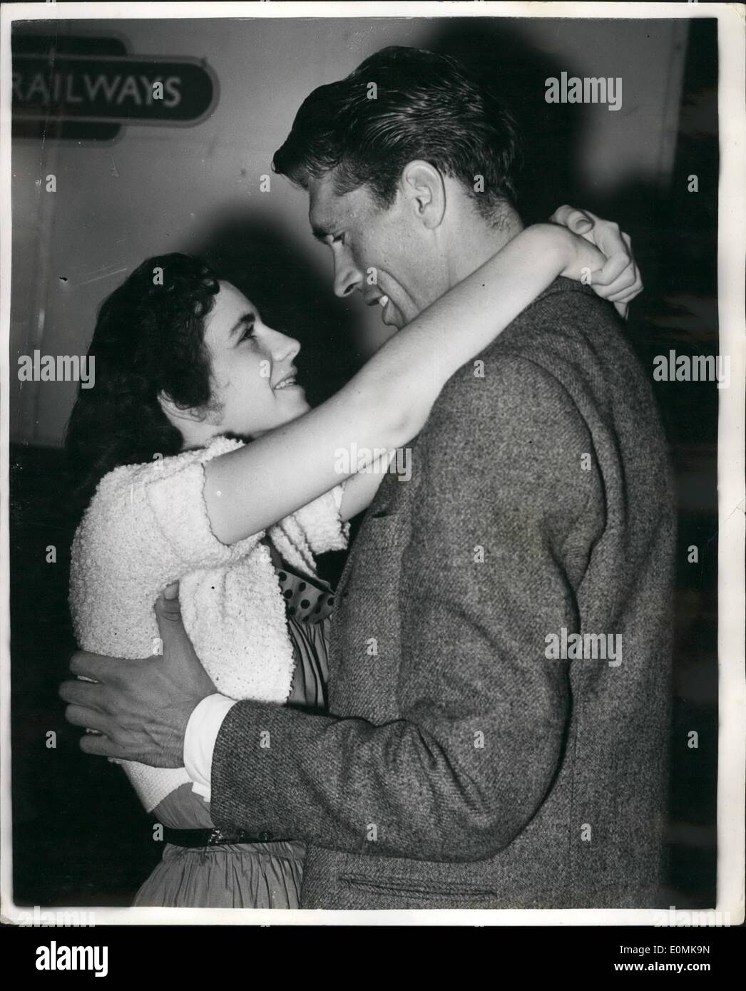 Jul. 07, 1955 - British girl weds Italian tennis star in London. photo ...