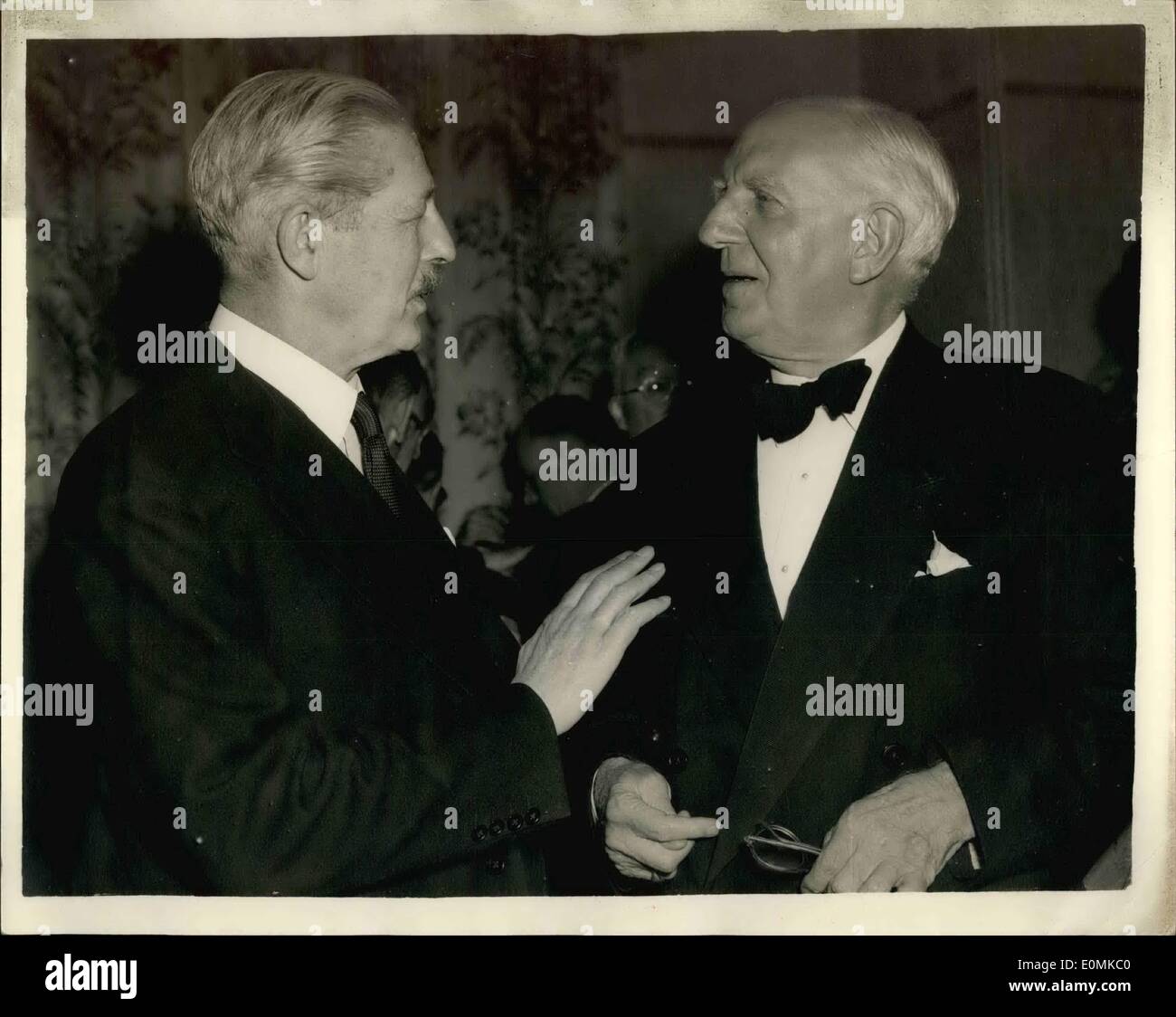 Oct. 10, 1955 - Conservative party conference at Bournemouth Lord ...