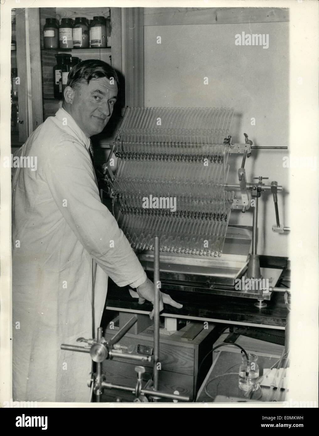 Oct. 10, 1955 - Swedish Doctor receives Nobel Prize; The 1955 Nobel ...