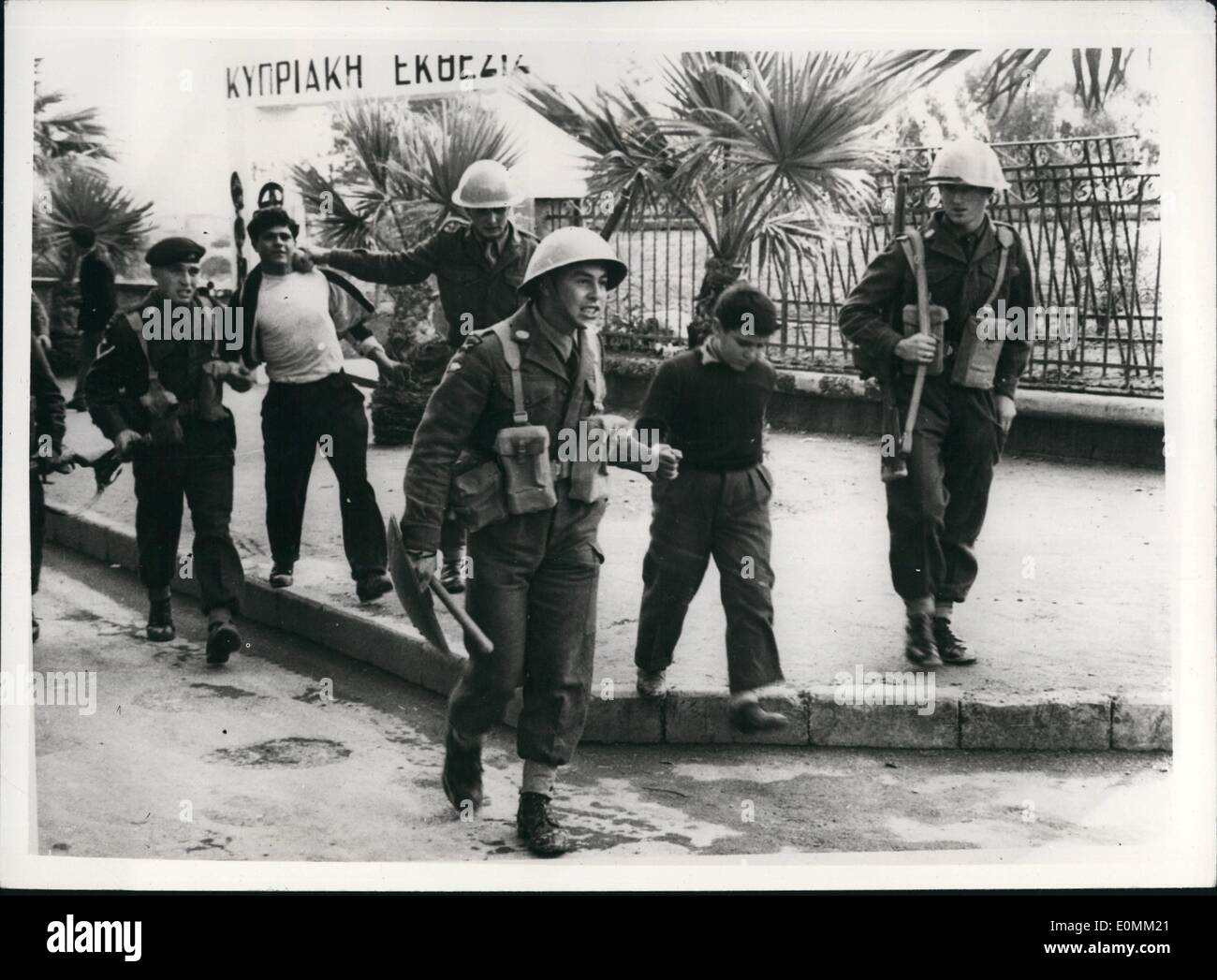 Nov. 11, 1955 - Two more British soldiers killed in Cyprus as wave of ...