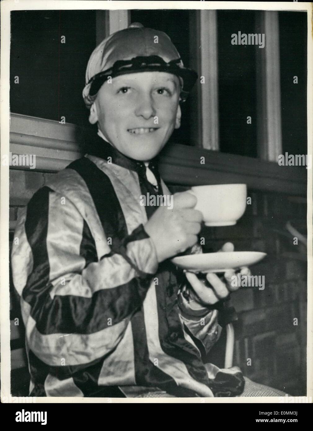 Nov. 11, 1955 - Twelve year old boy wins race at Manchester. New ...